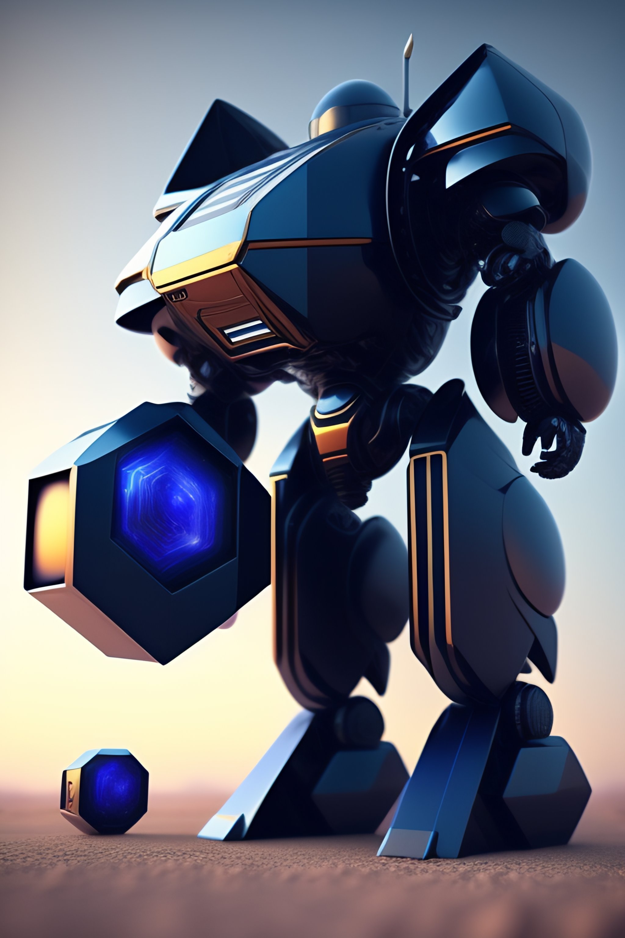 Lexica - Robotics, adaptative, Interestellar, unreal engine, ROBOT ...