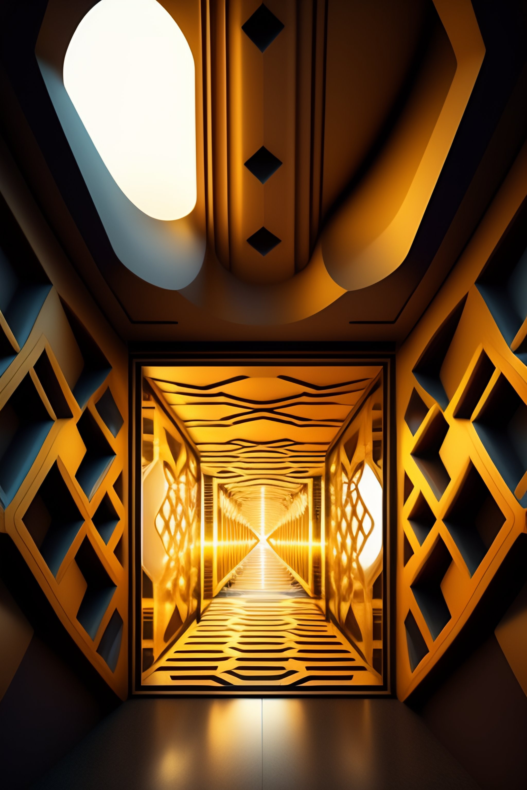 Lexica - Endless escher-style multidimensional corridors that are ...