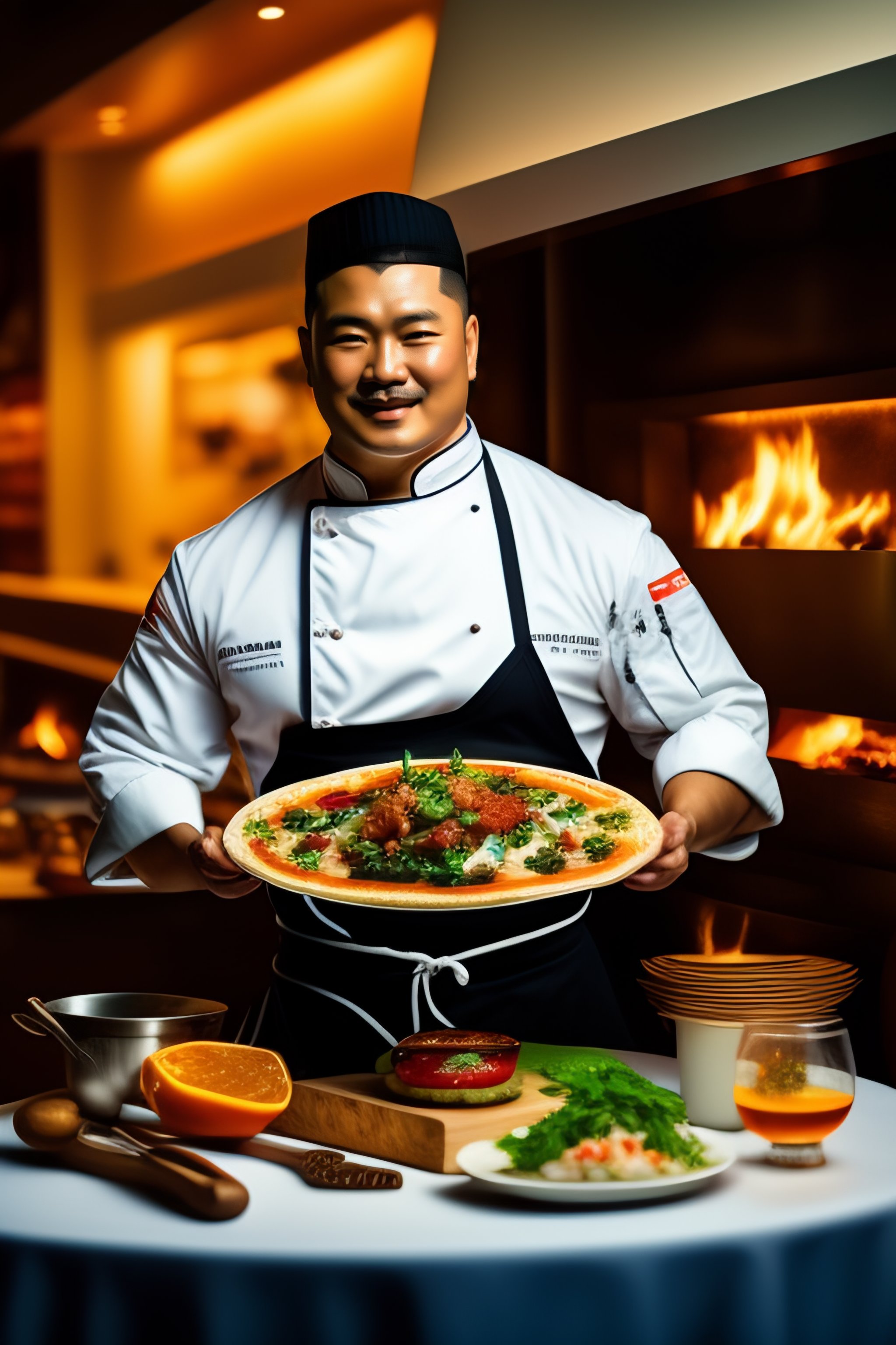 Lexica - A chef of a restaurant