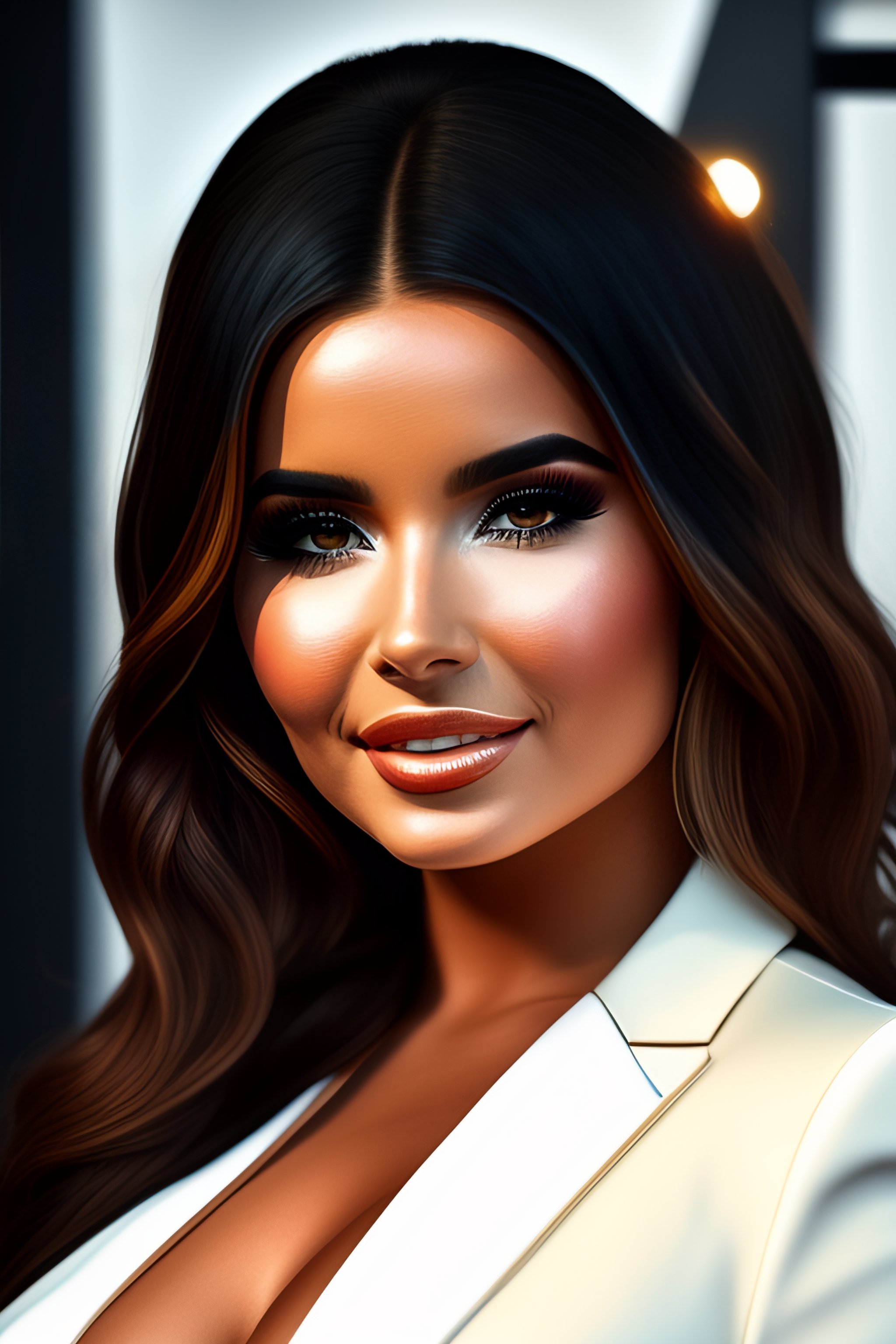 Lexica - Portrait of demi rose