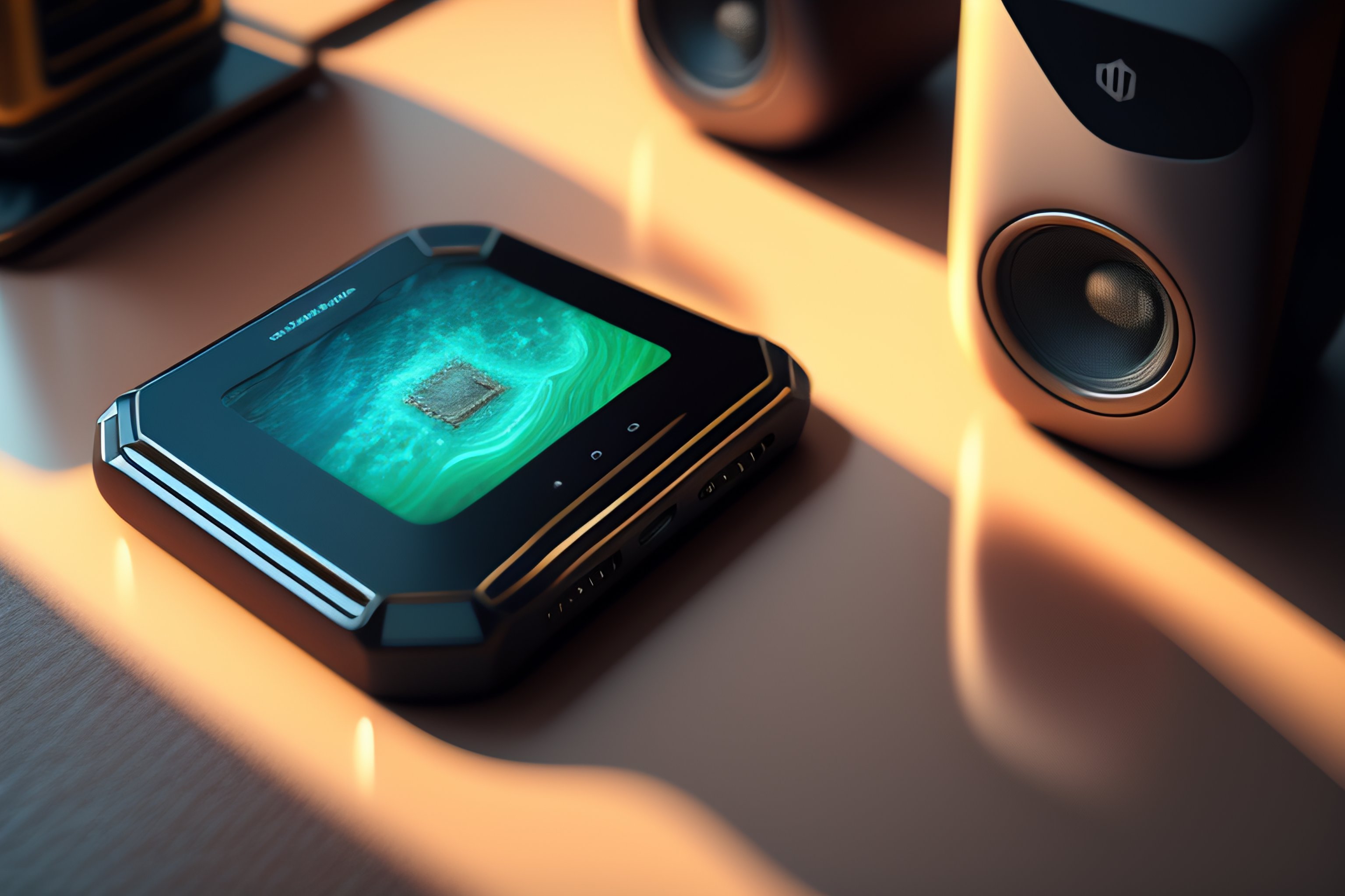 Lexica - Computer devices, artstation, floor view, from above, detailed ...