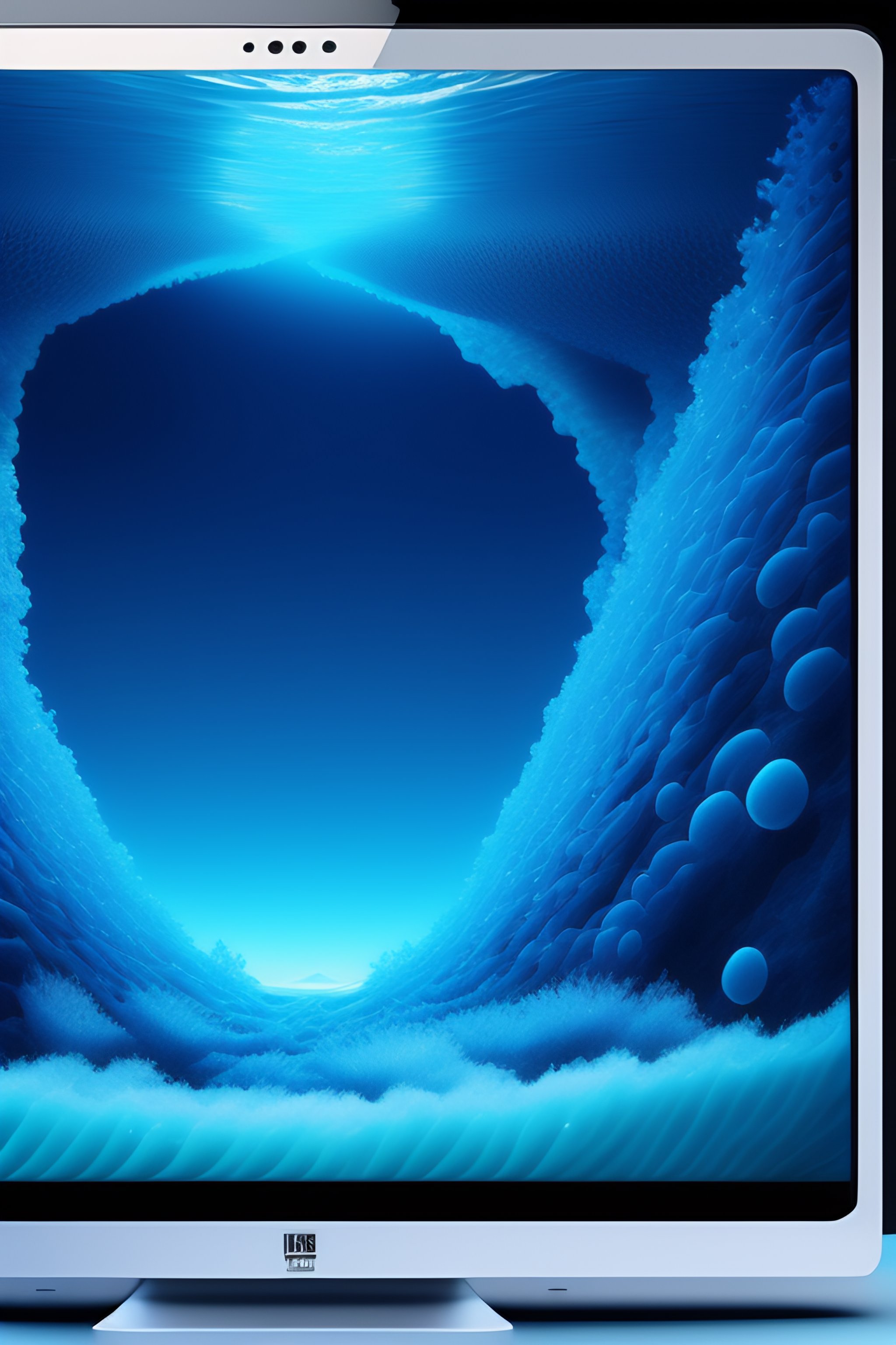 Lexica - Computer rendering inside of a natural water neuronal ...