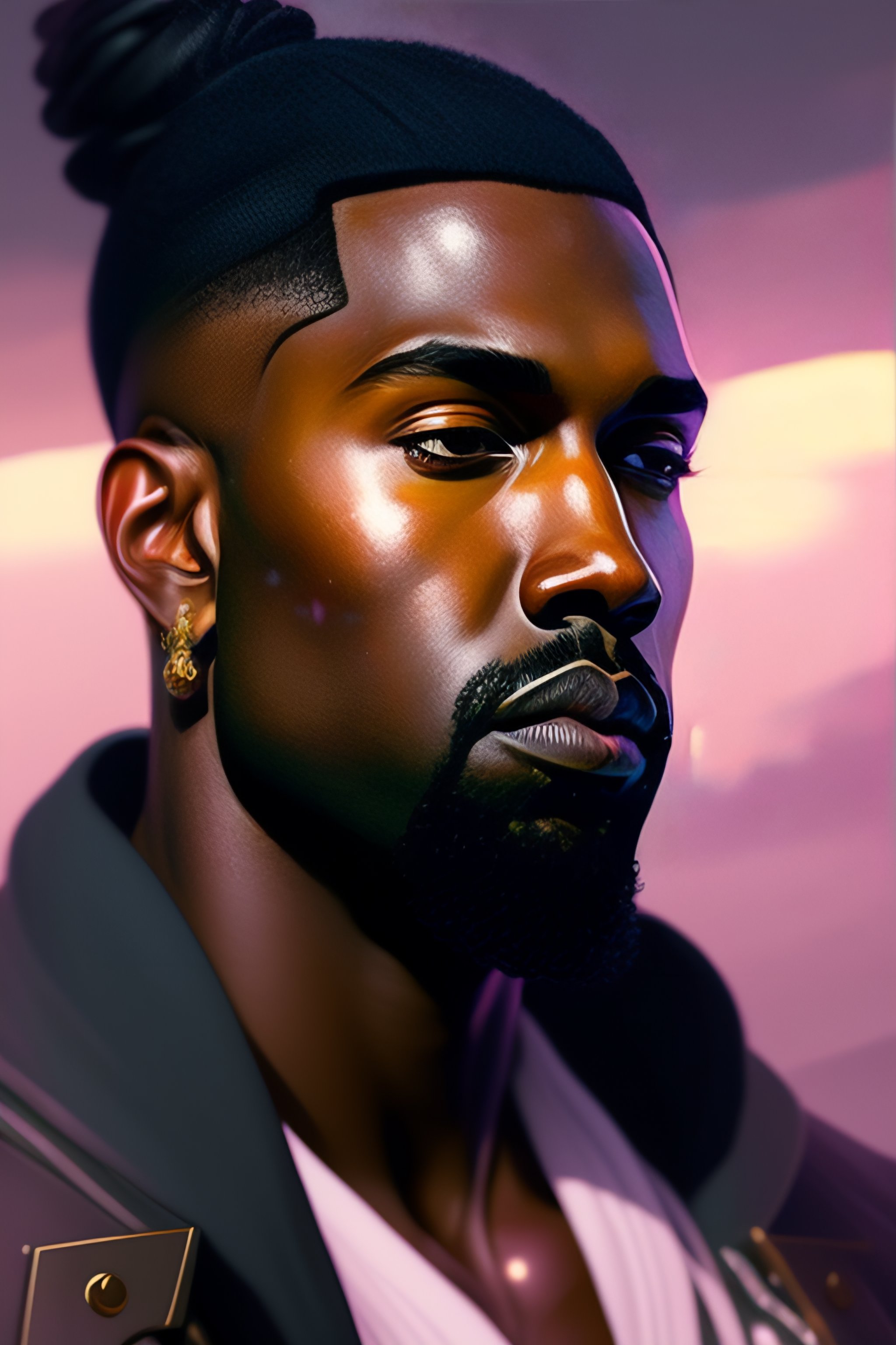 Lexica - Highly detailed portrait kanye west gta v stephen bliss unreal ...
