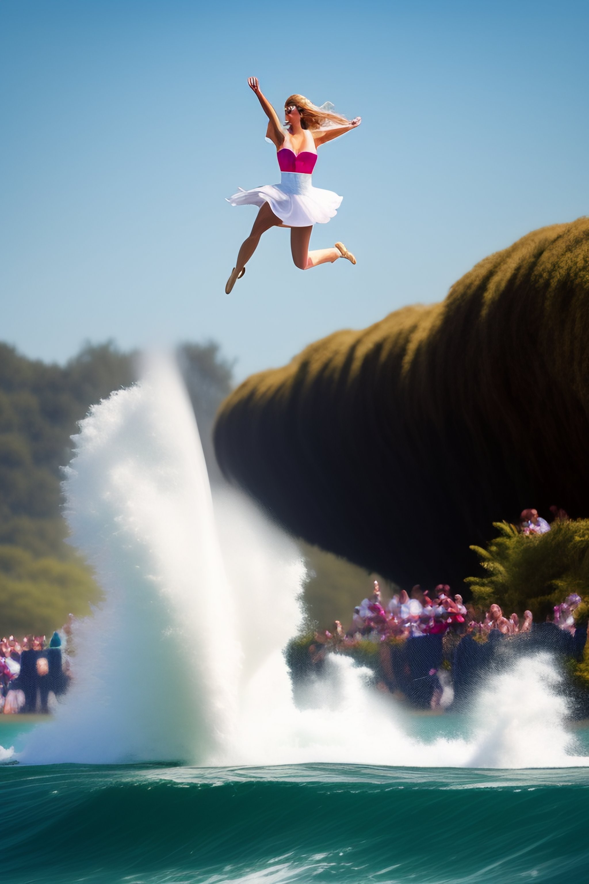 Lexica - Taylor Swift does a salto