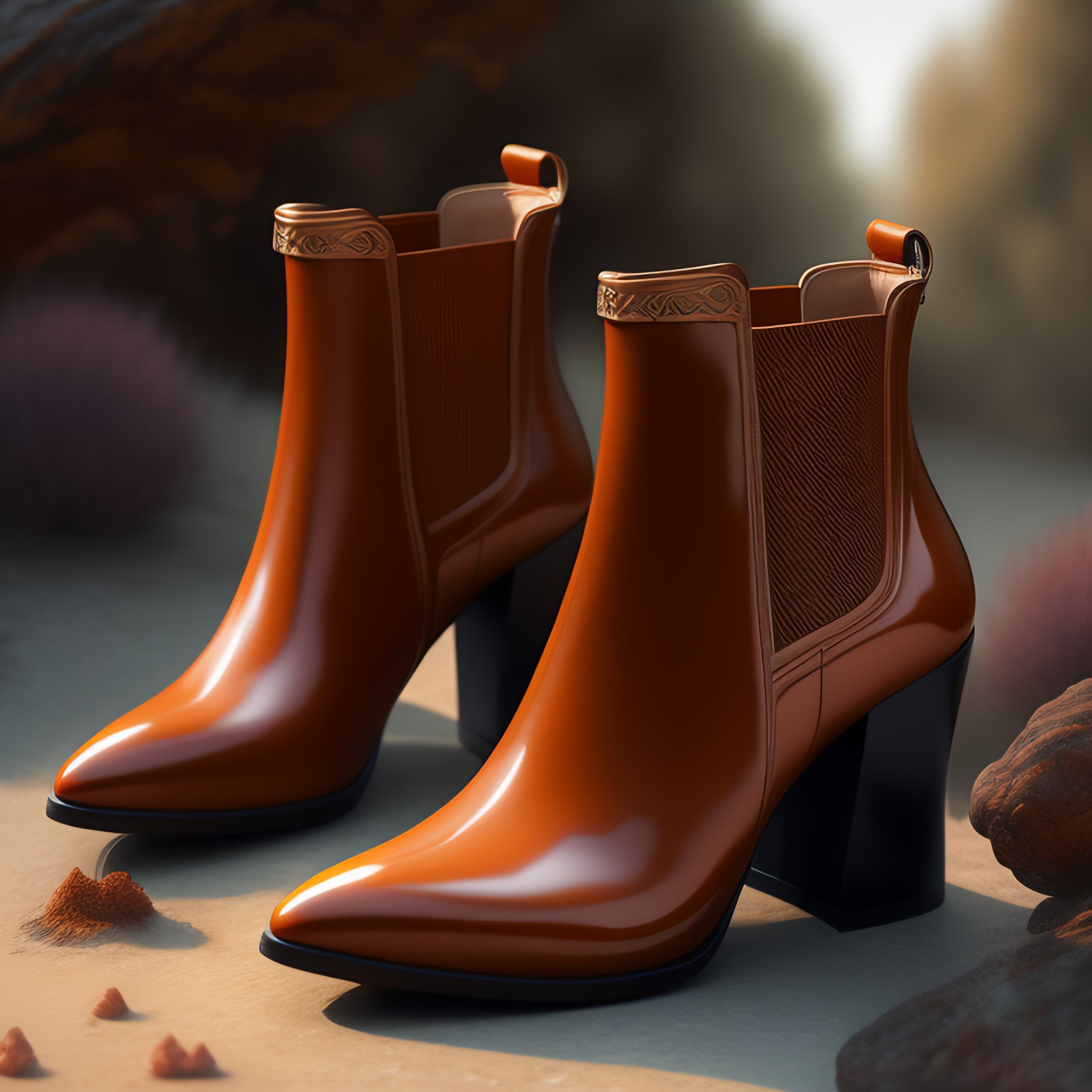 Lexica - Terracotta glass boots. ethereal, extremely high detail ...