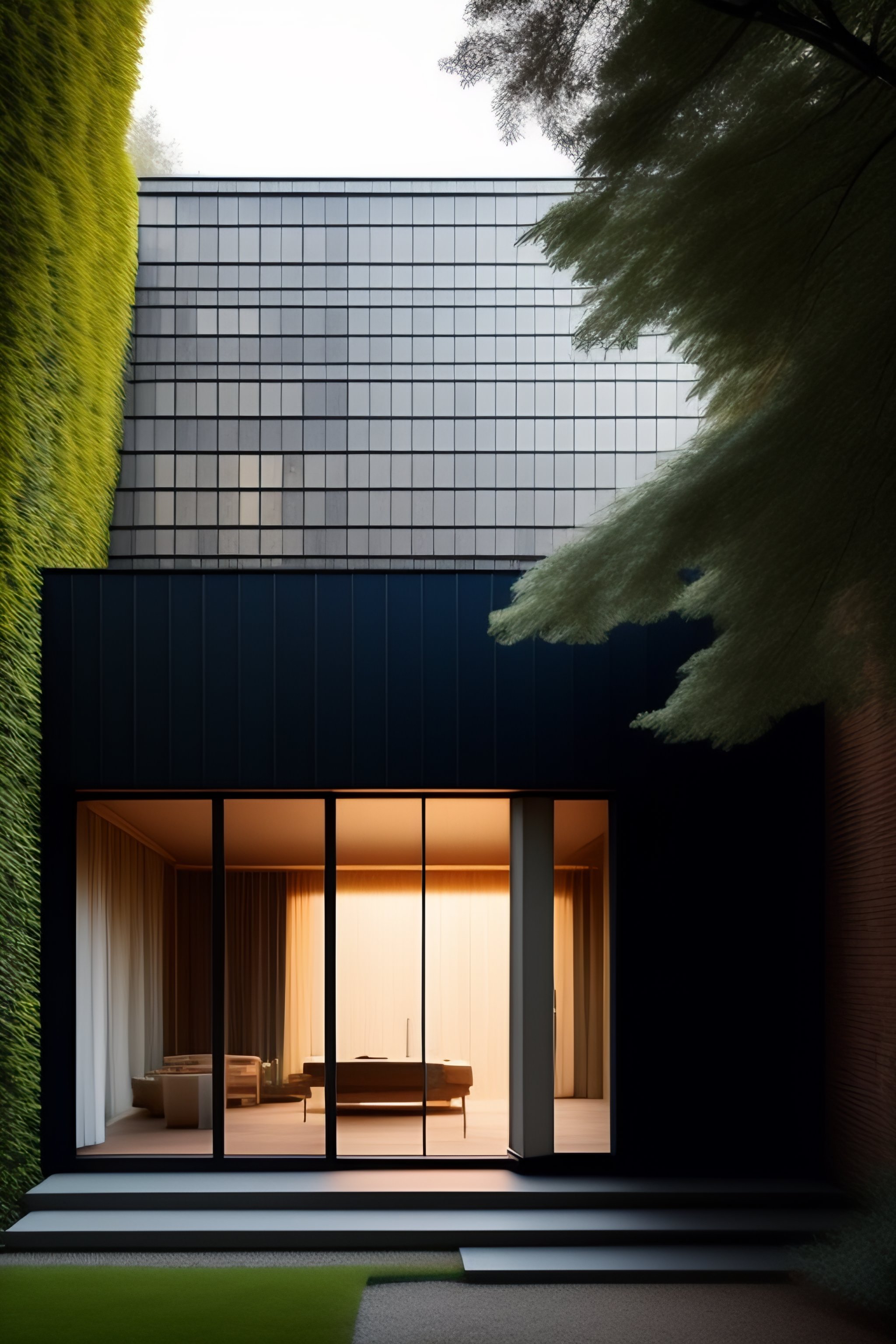 Lexica - Brick house designed by Dieter Rams