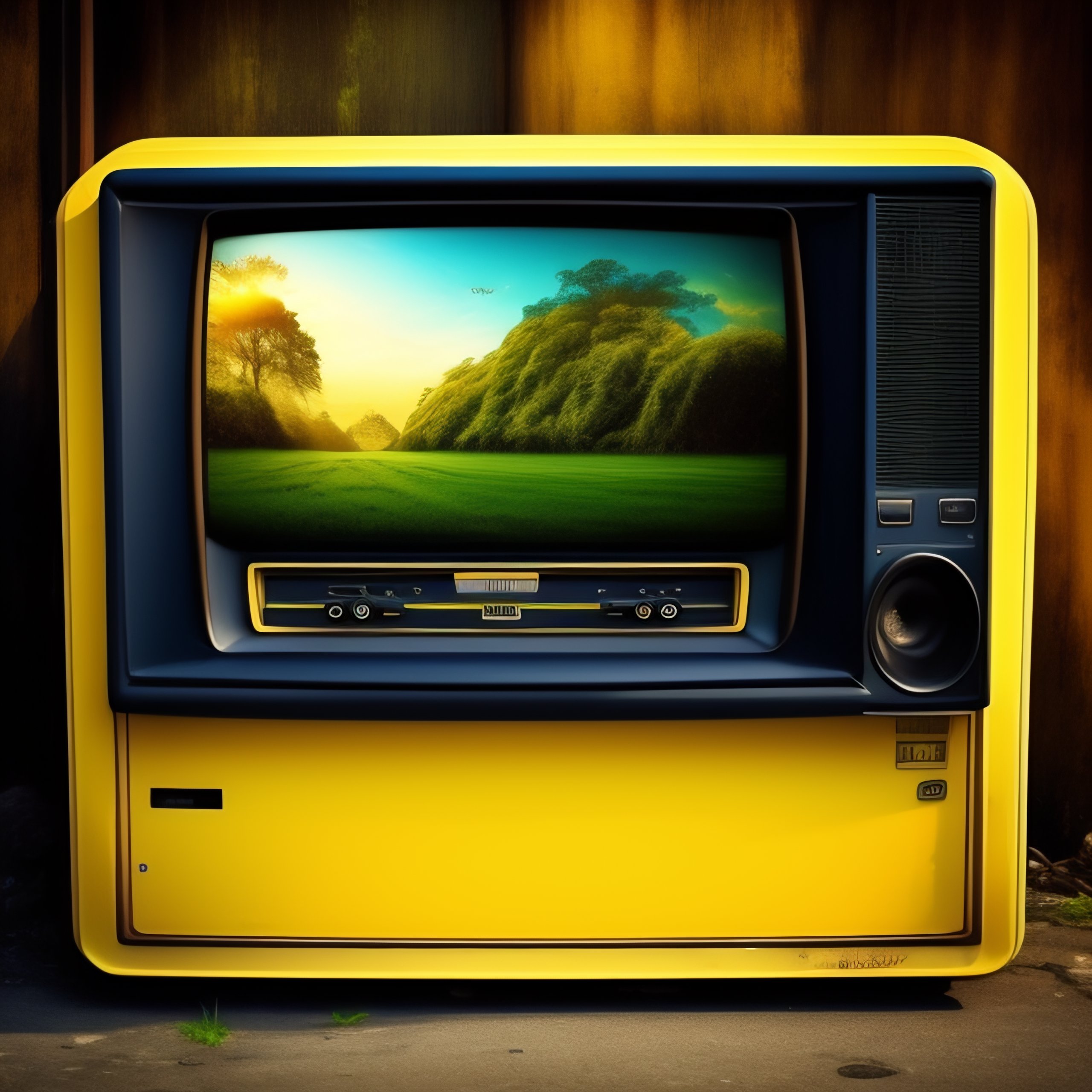 Lexica - Street art decontracted TV cool pc old school