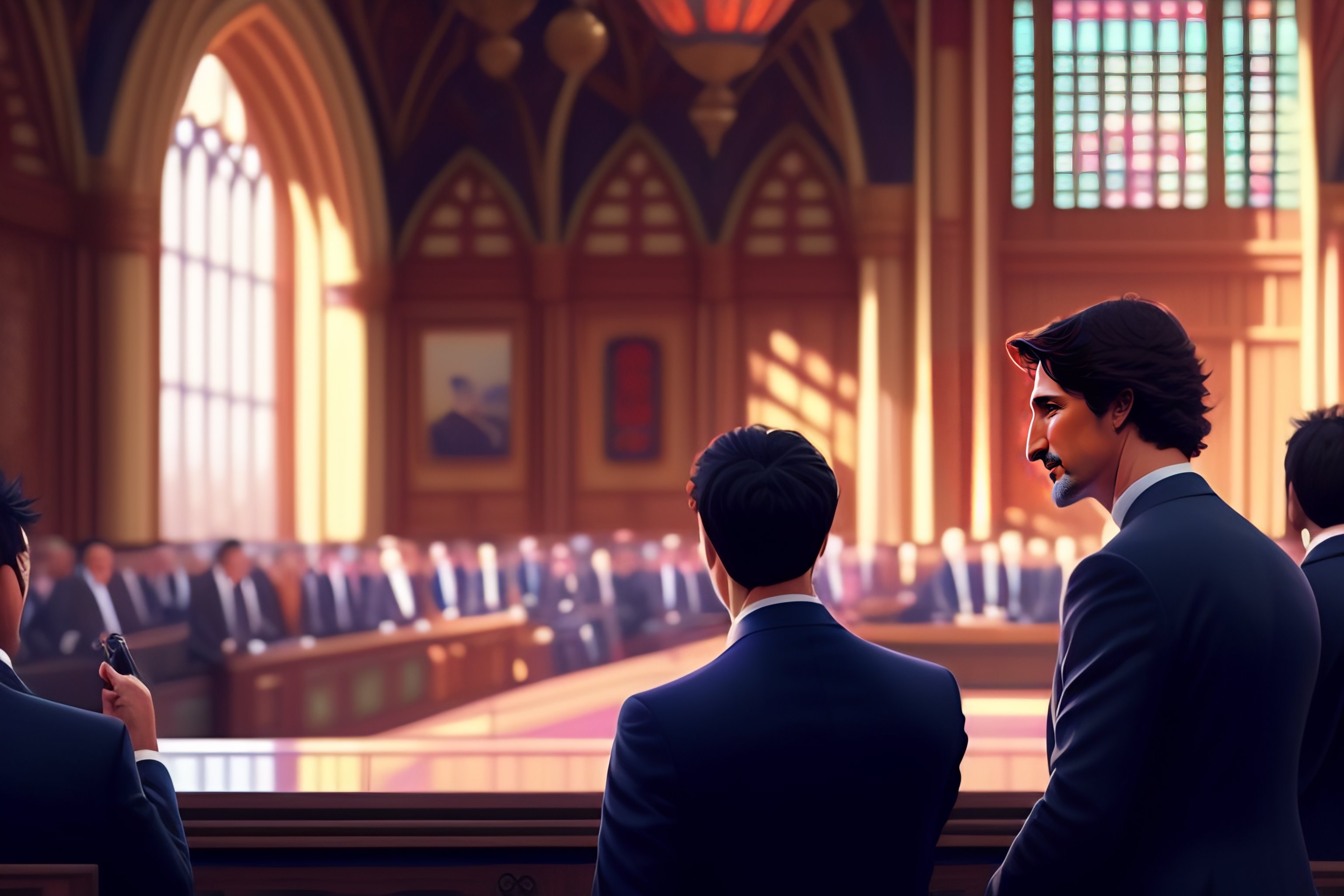 Lexica - Justin Trudeau making an apology speech in the house of ...