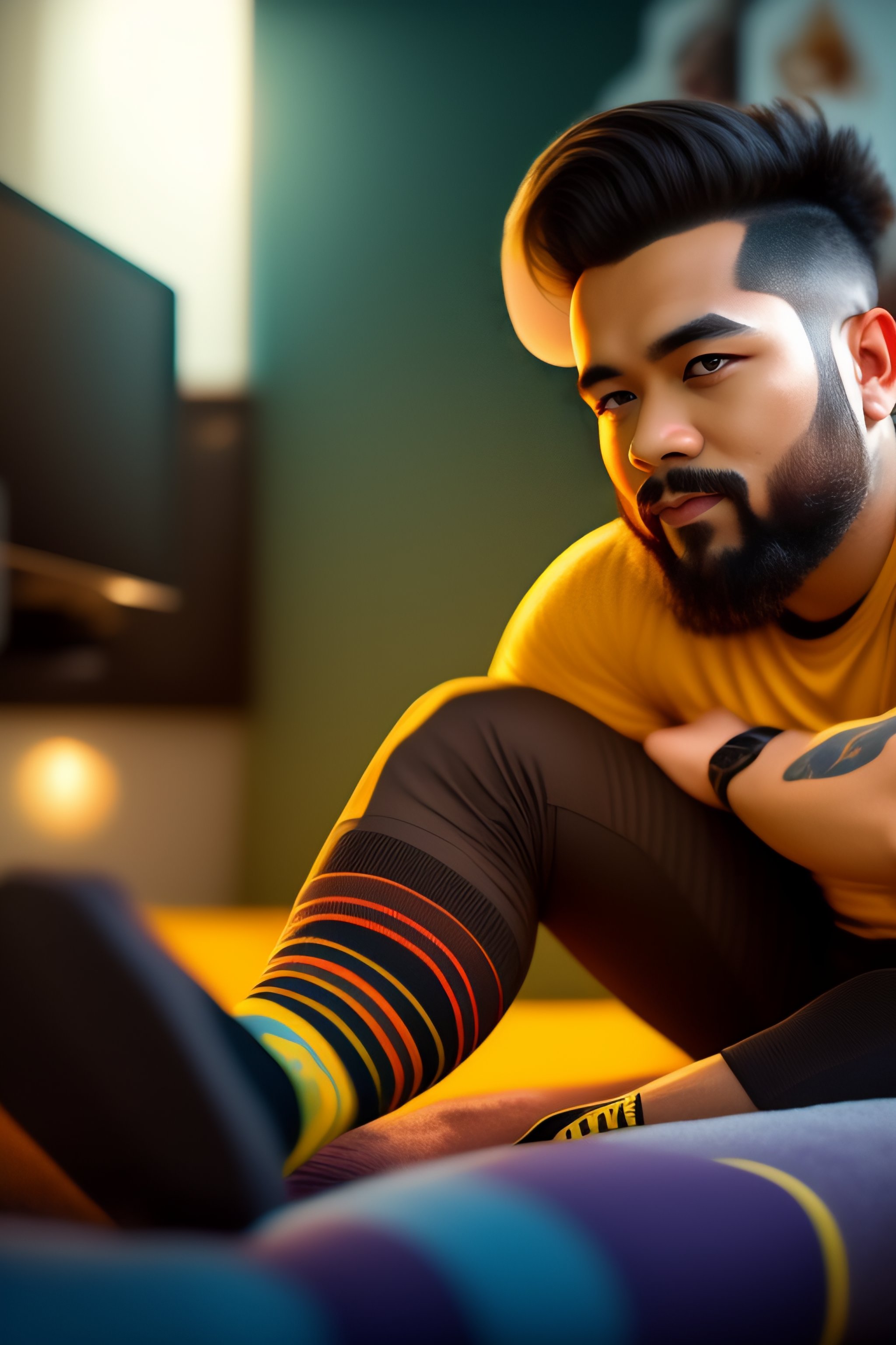 Lexica - World of warcraft streamer payo wearing socks