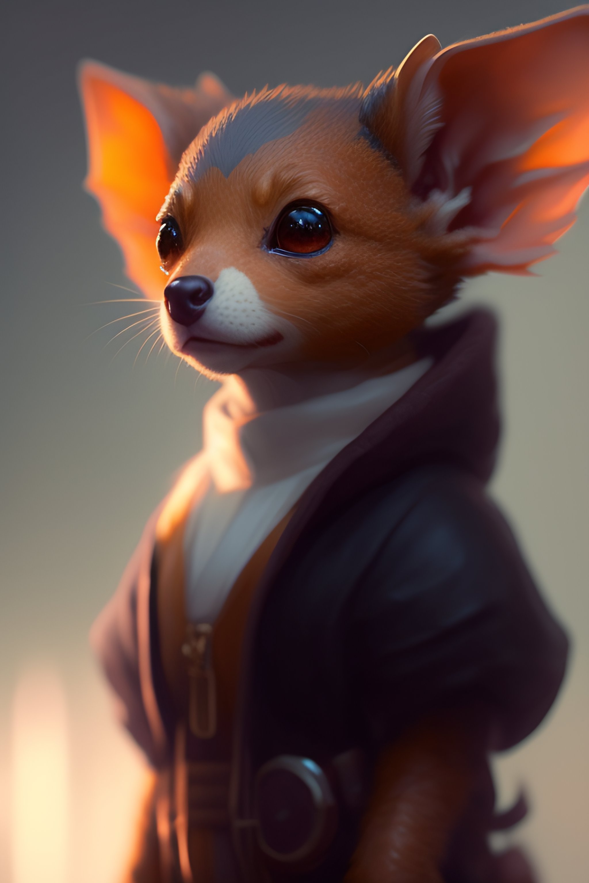 Lexica - A portrait of a small soft robot Kobold by Greg Rutkowski ...