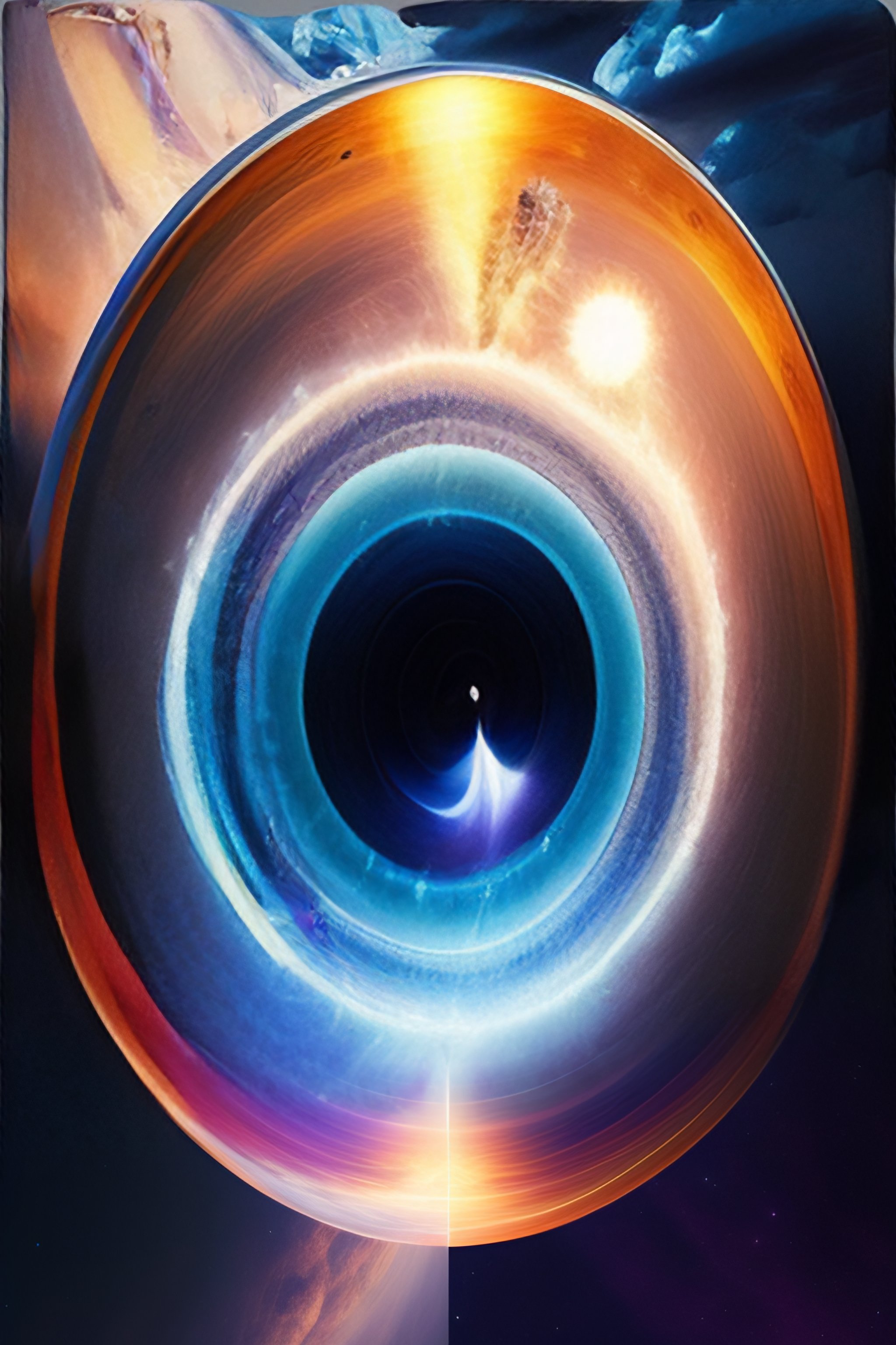 Lexica - The ethereal body transforms into an infinite soul circling in ...