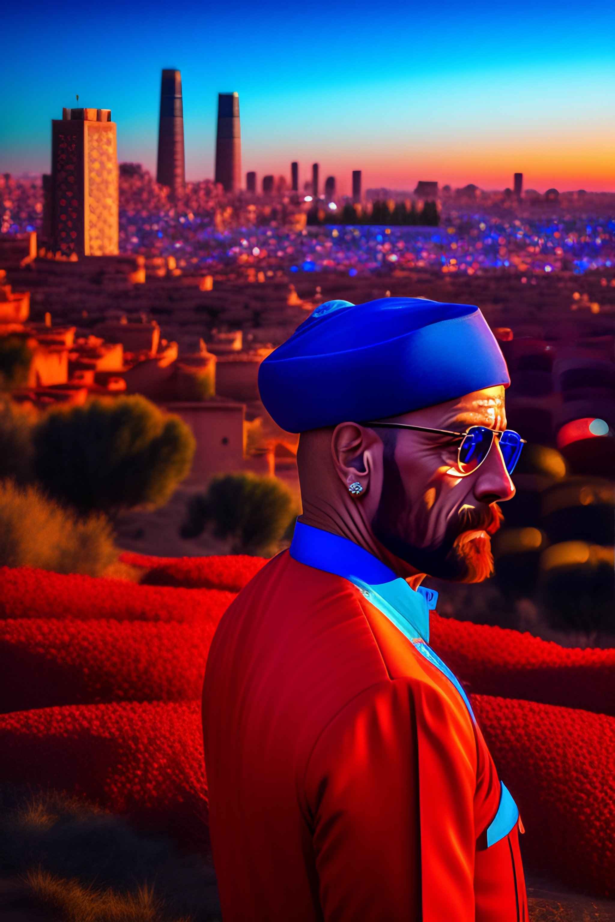 Lexica - Walter white, Dale style, high detail, high resolution, red ...