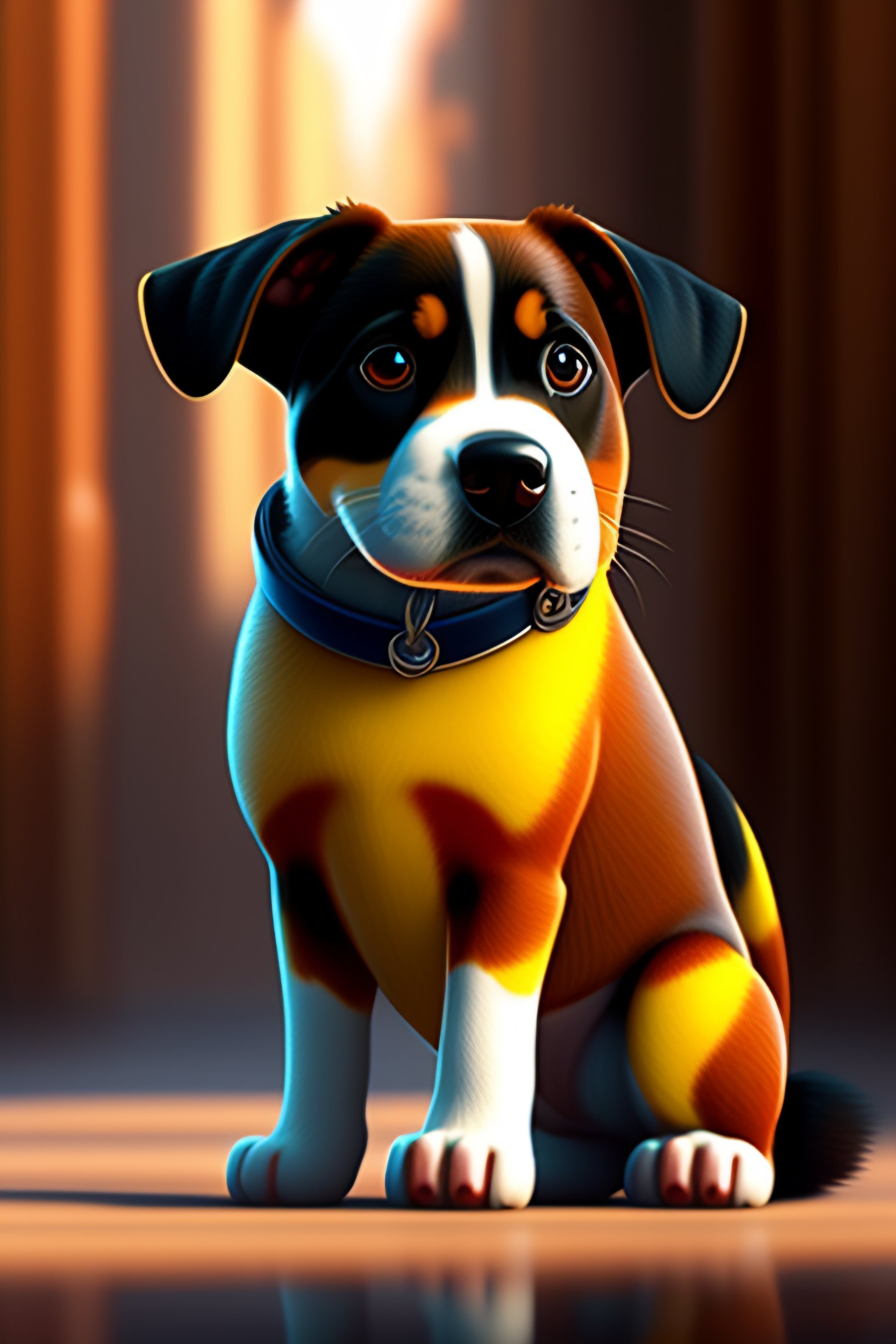 Lexica - Dog, disney pixar