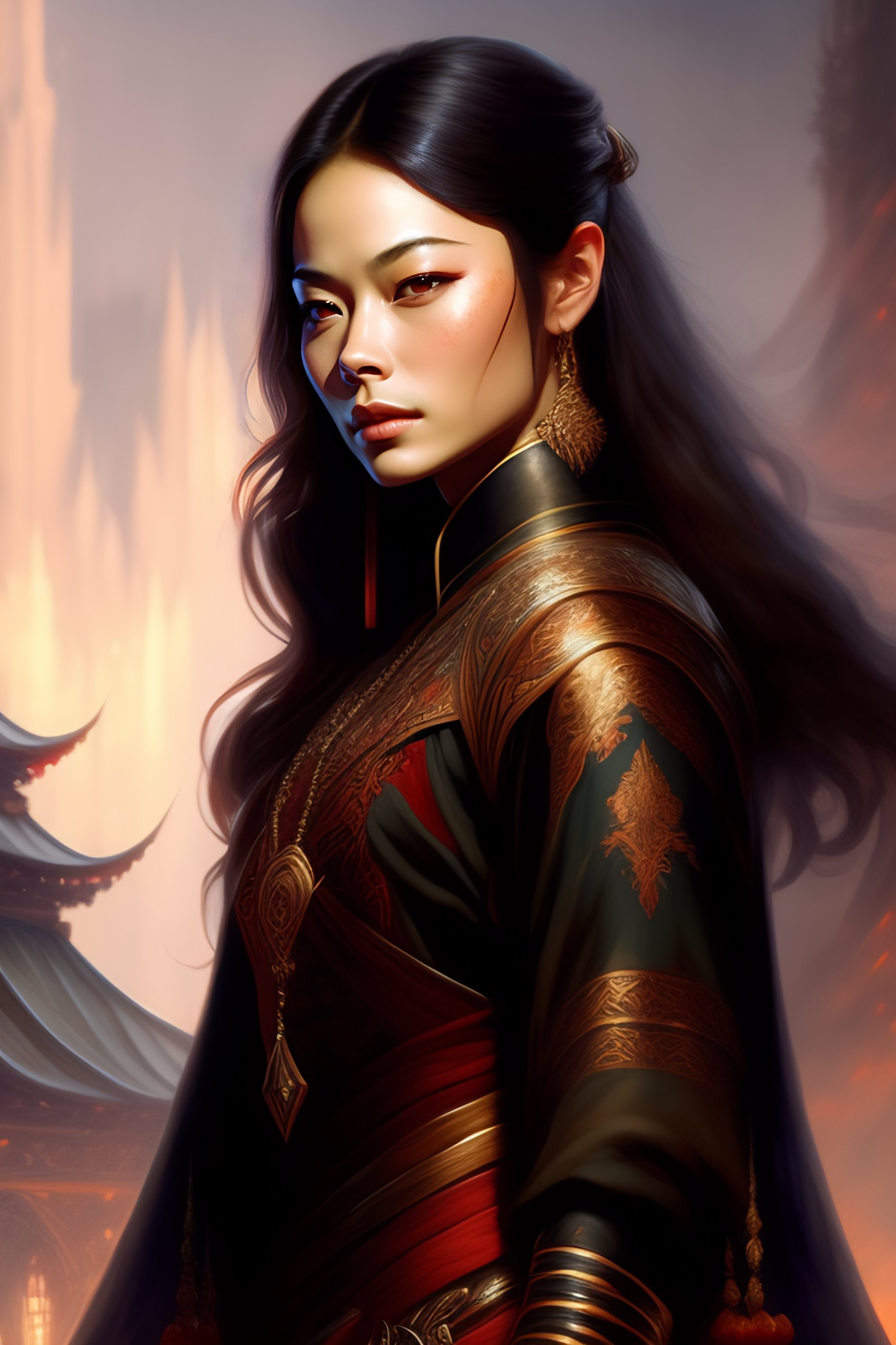 Lexica - Young Kristin Kreuk as a Beautiful female Chinese badass ...