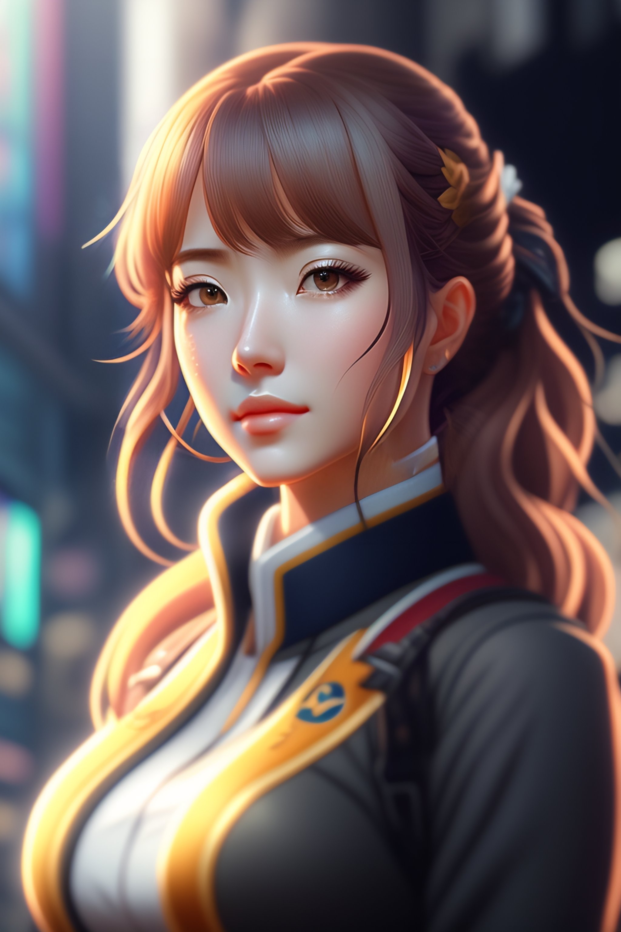 Lexica - Portrait of female,key visual, 4k,high detail,kyoto animation