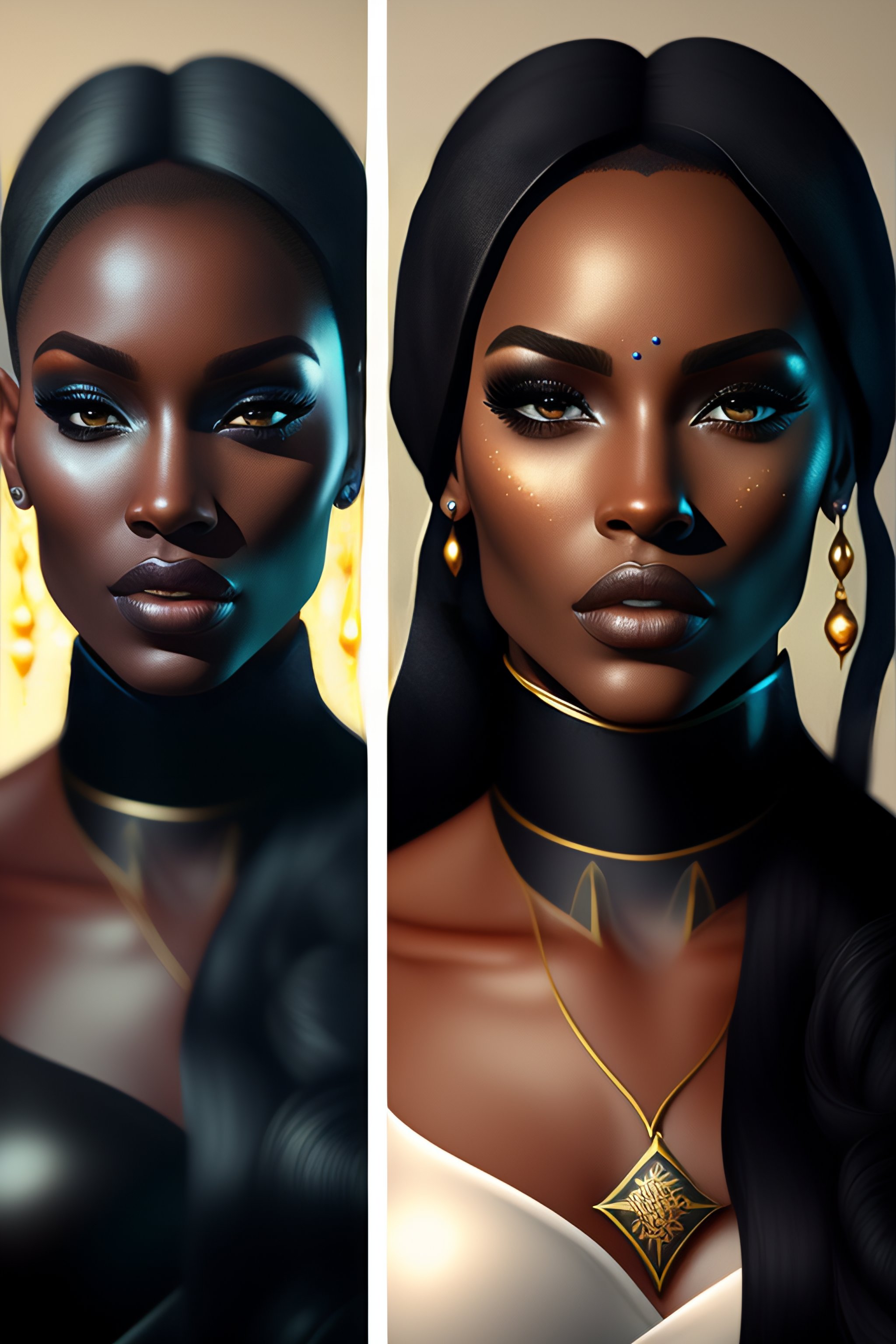 Lexica - Dark Elf Illustration Pack