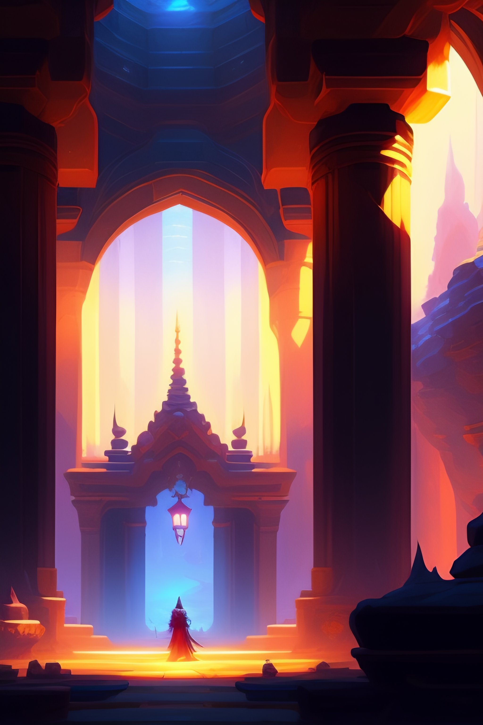 Lexica - Empty ancient temple RPG dungeon, Elden Ring dungeon, official ...