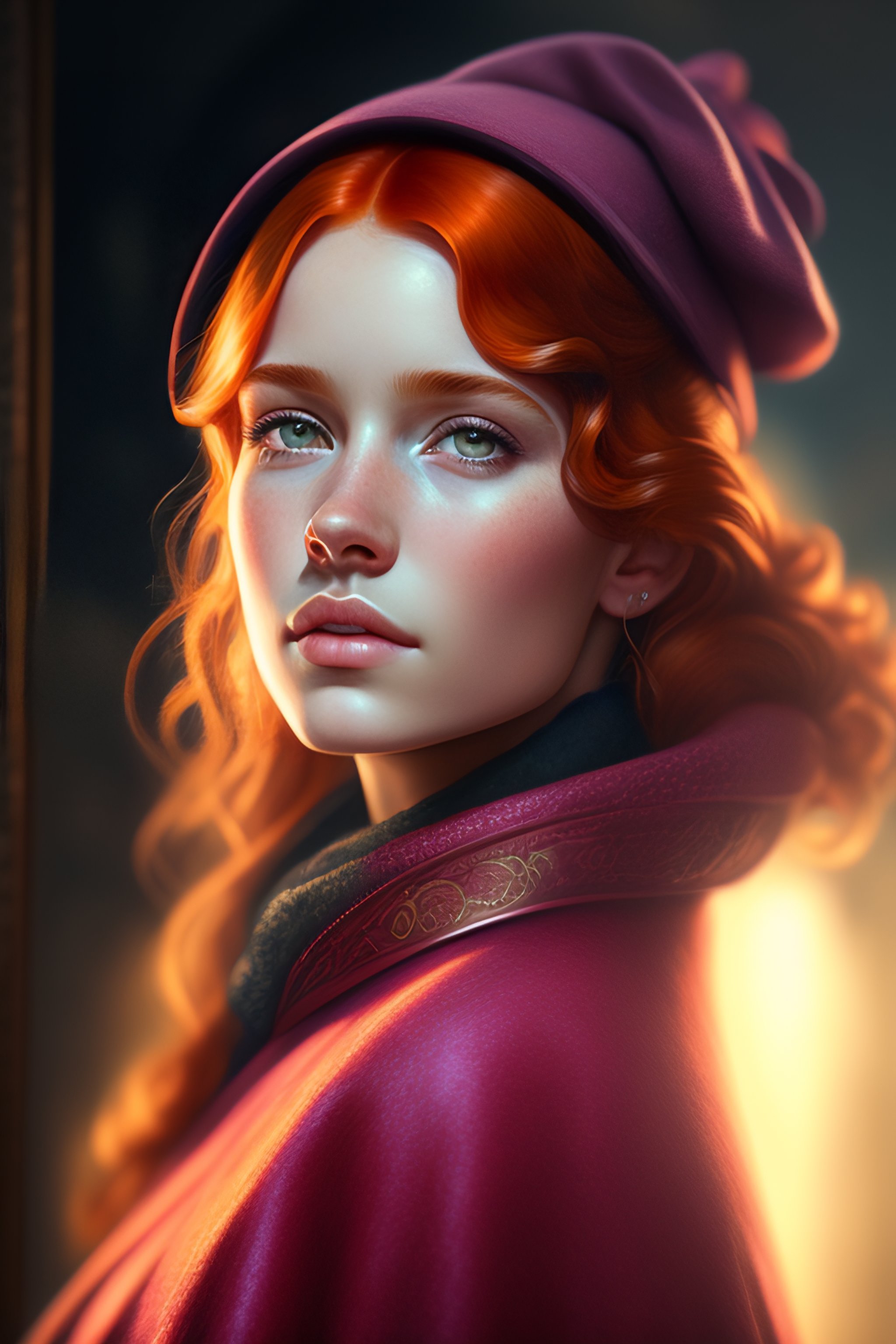 Lexica - Realistic, portrait, centered, dramatic, fantasy, render of a ...