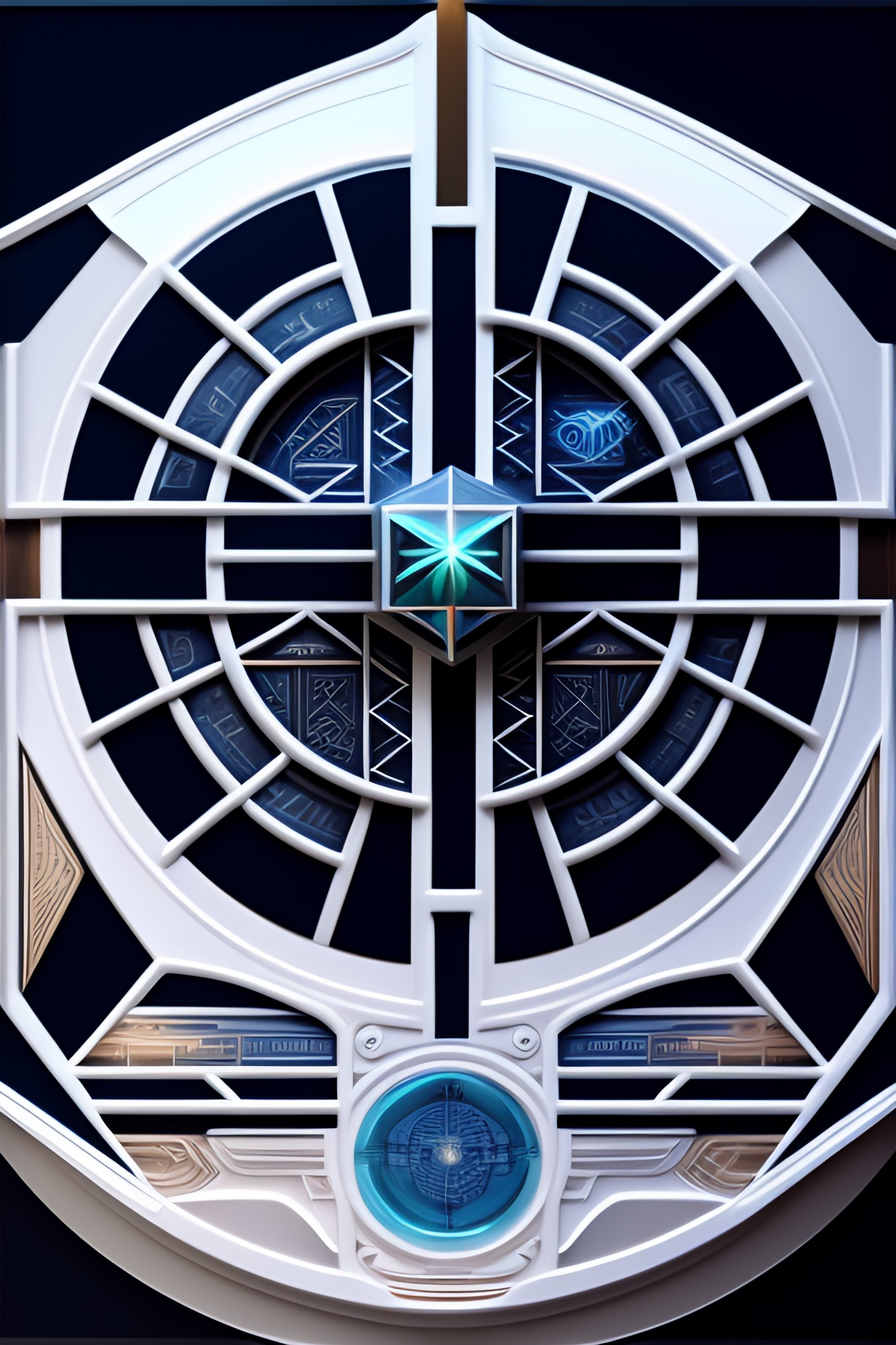 Lexica - Full page technical drawing technocore mind meld evil-god ...