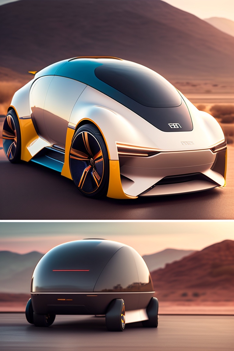 Lexica - A futuristic, clean, fully electric, automated vehicle with ...