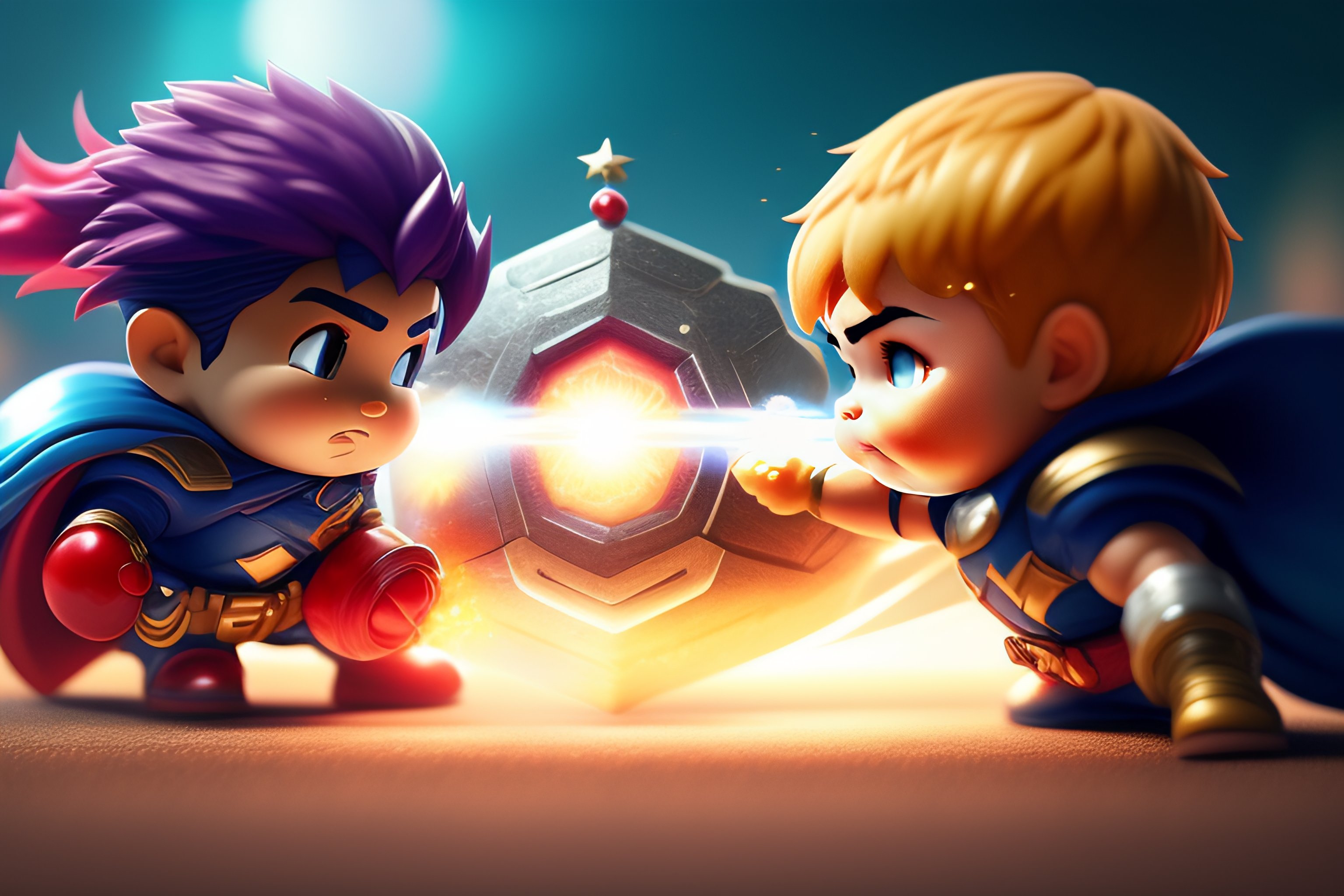 Lexica - Future hero fight each other