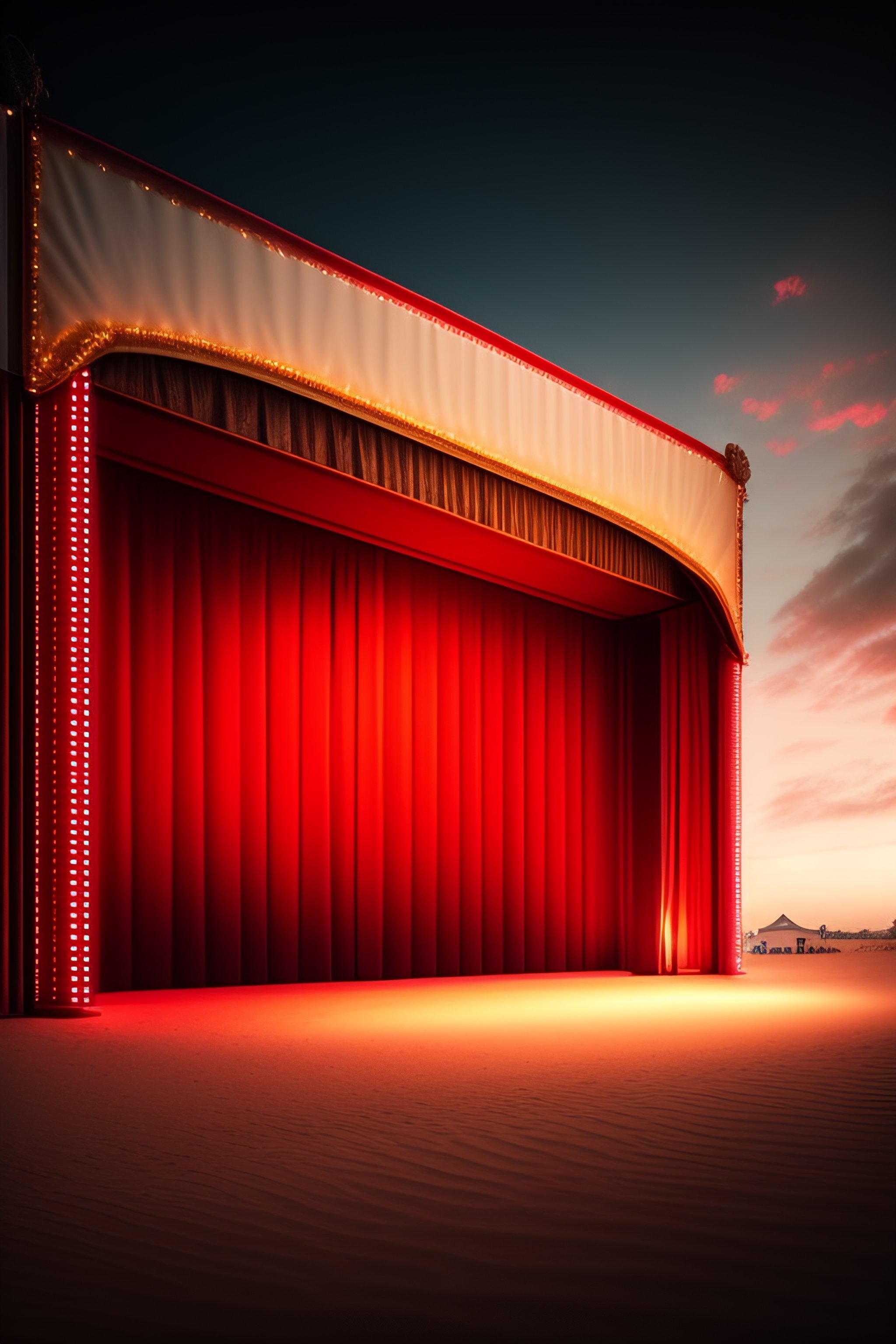 Vintage Circus Stage