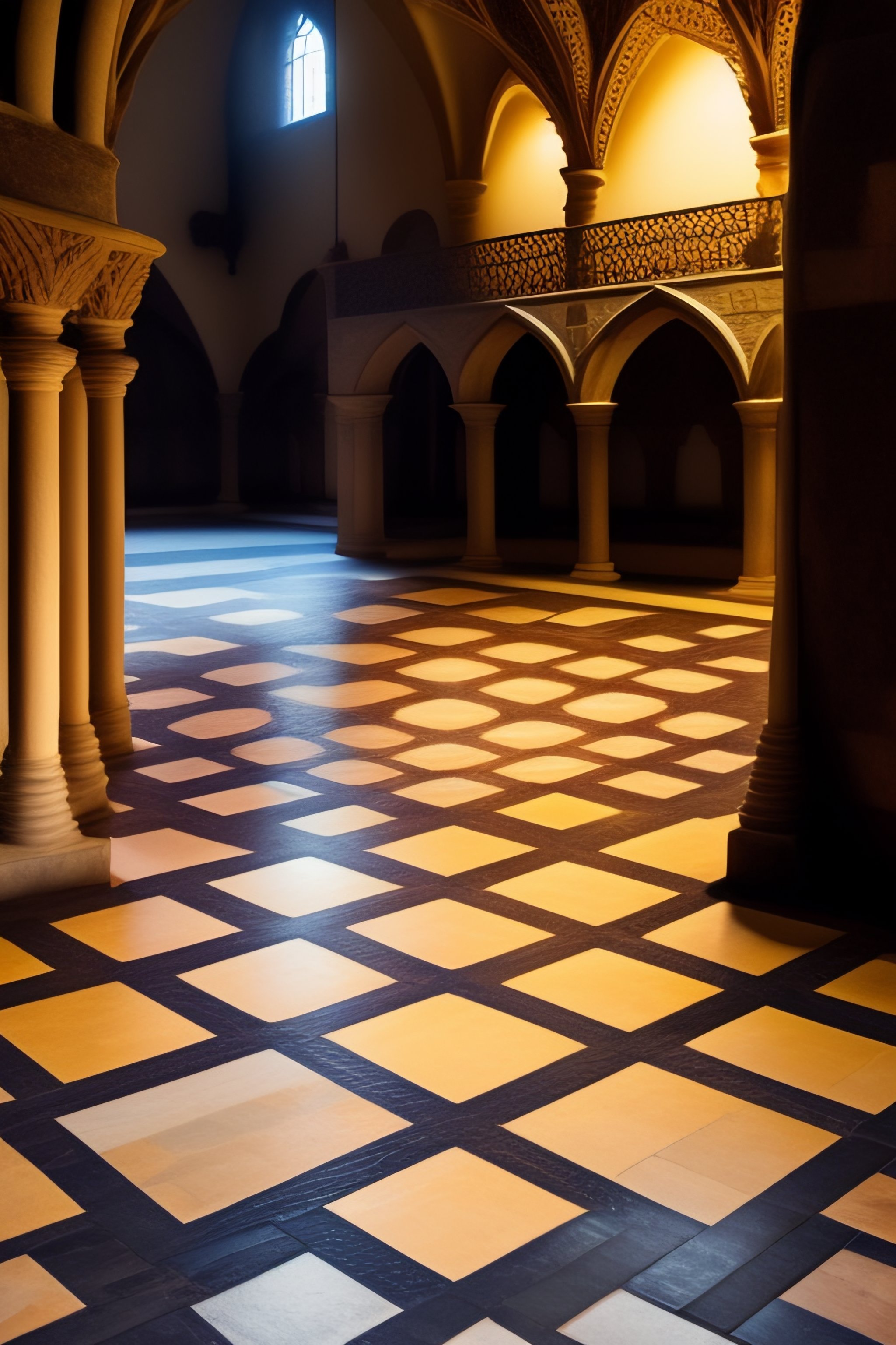 Lexica - Medieval square floor