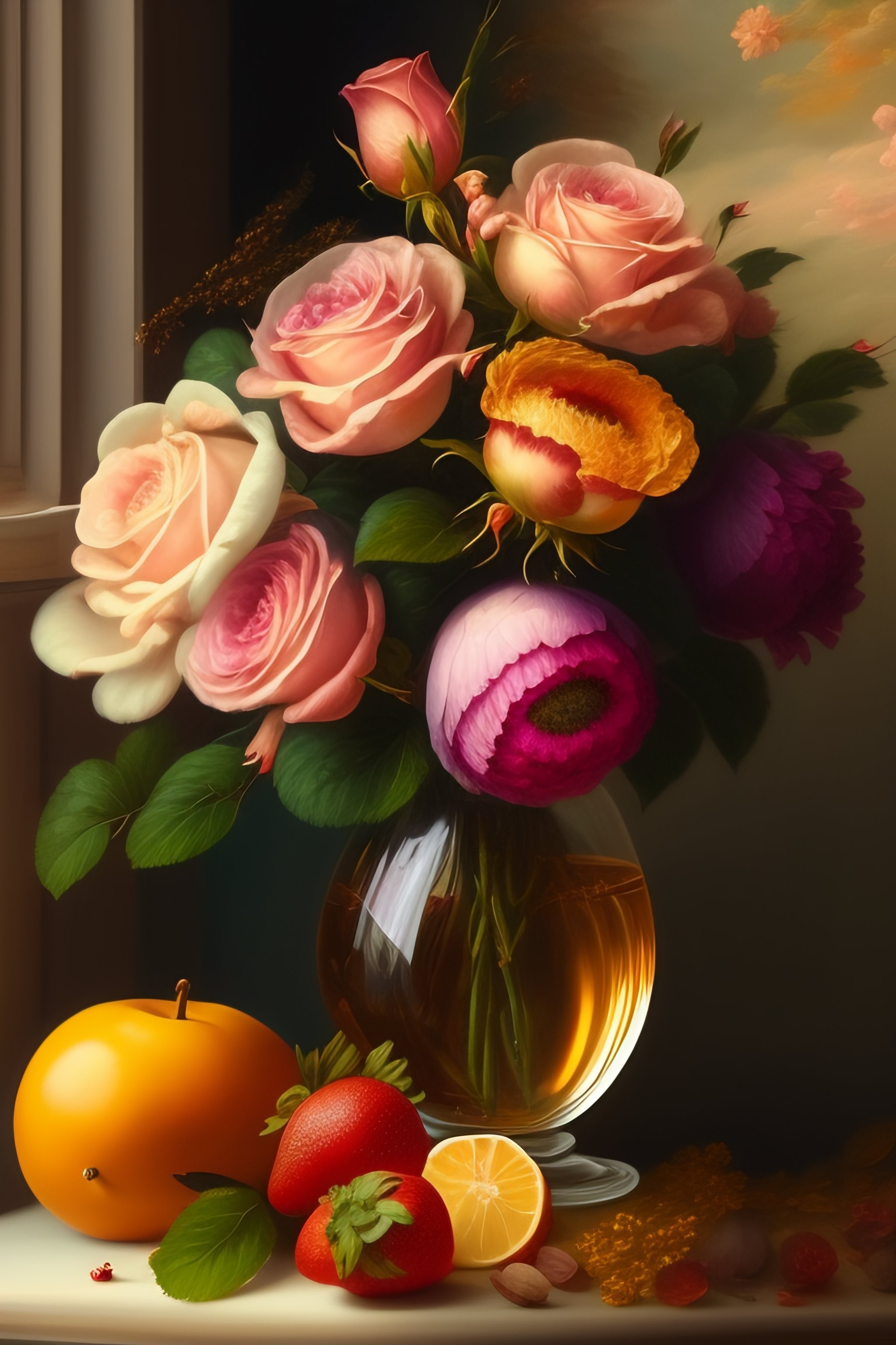 Lexica - Web site, bouquet, still life, flower arrangement, different ...