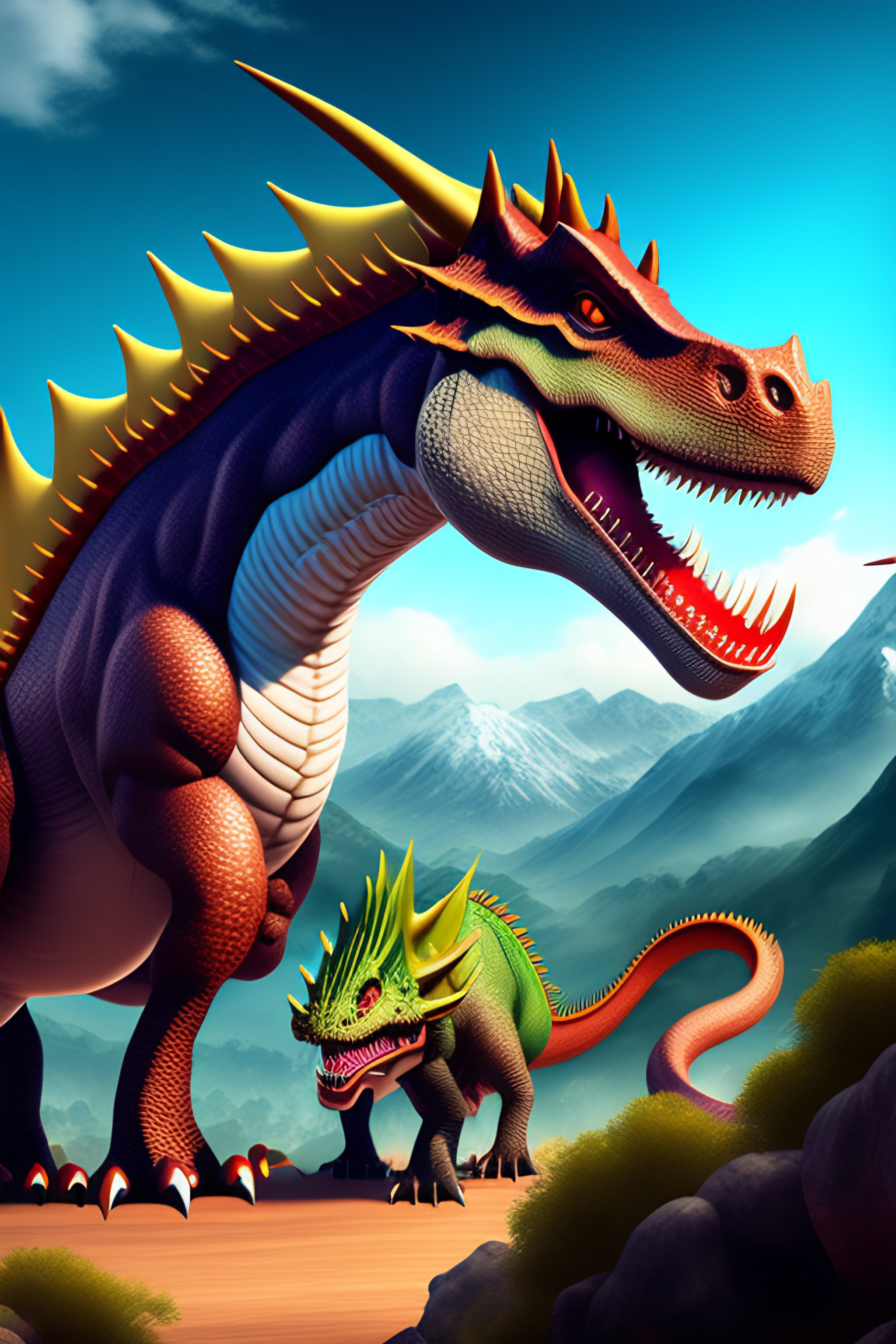 Dragons Vs Dinosaurs