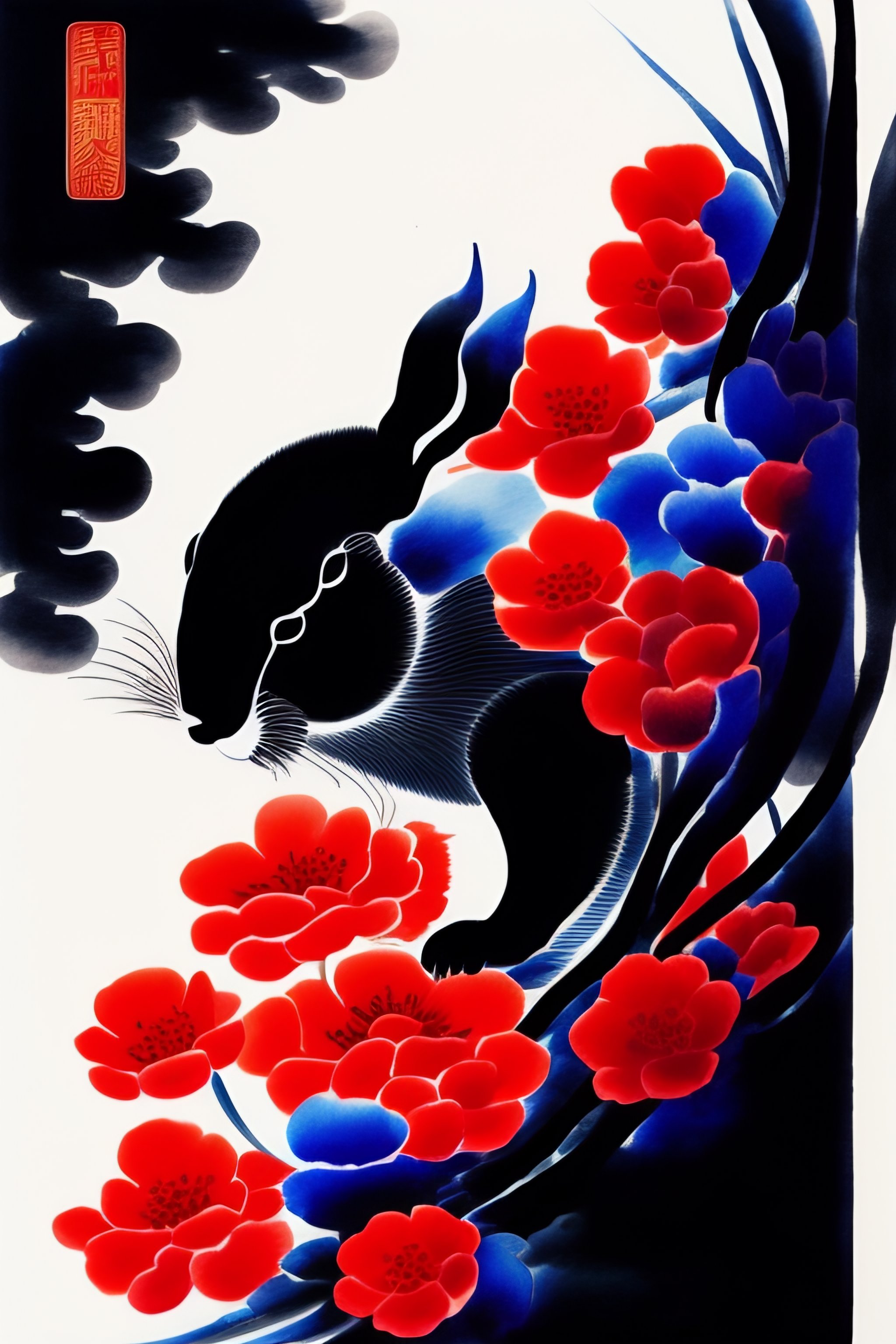Lexica - Traditional Chinese ink painting for Chinese New Year wowed ...