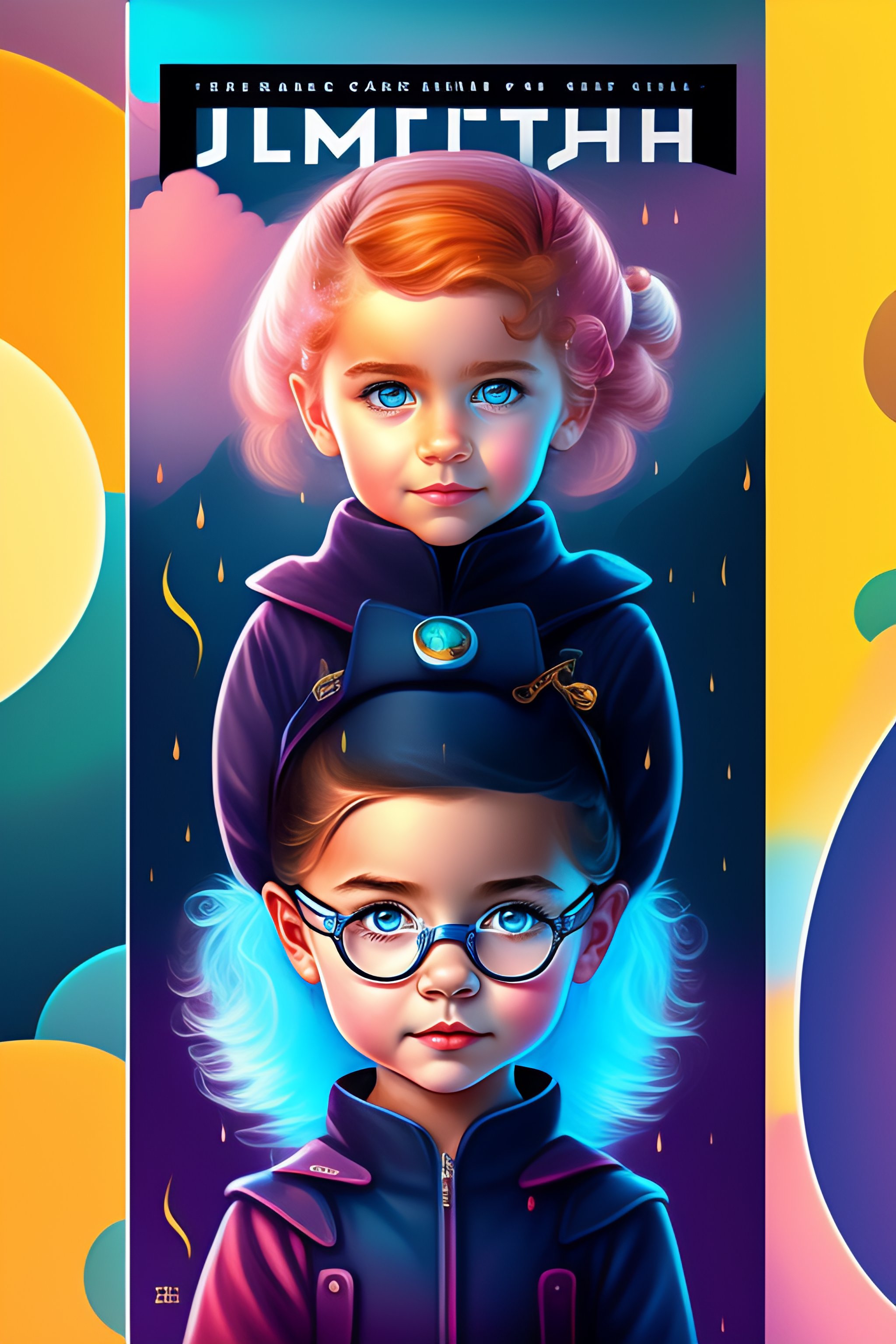 Lexica - Create book cover artwork for a children's book about a small ...