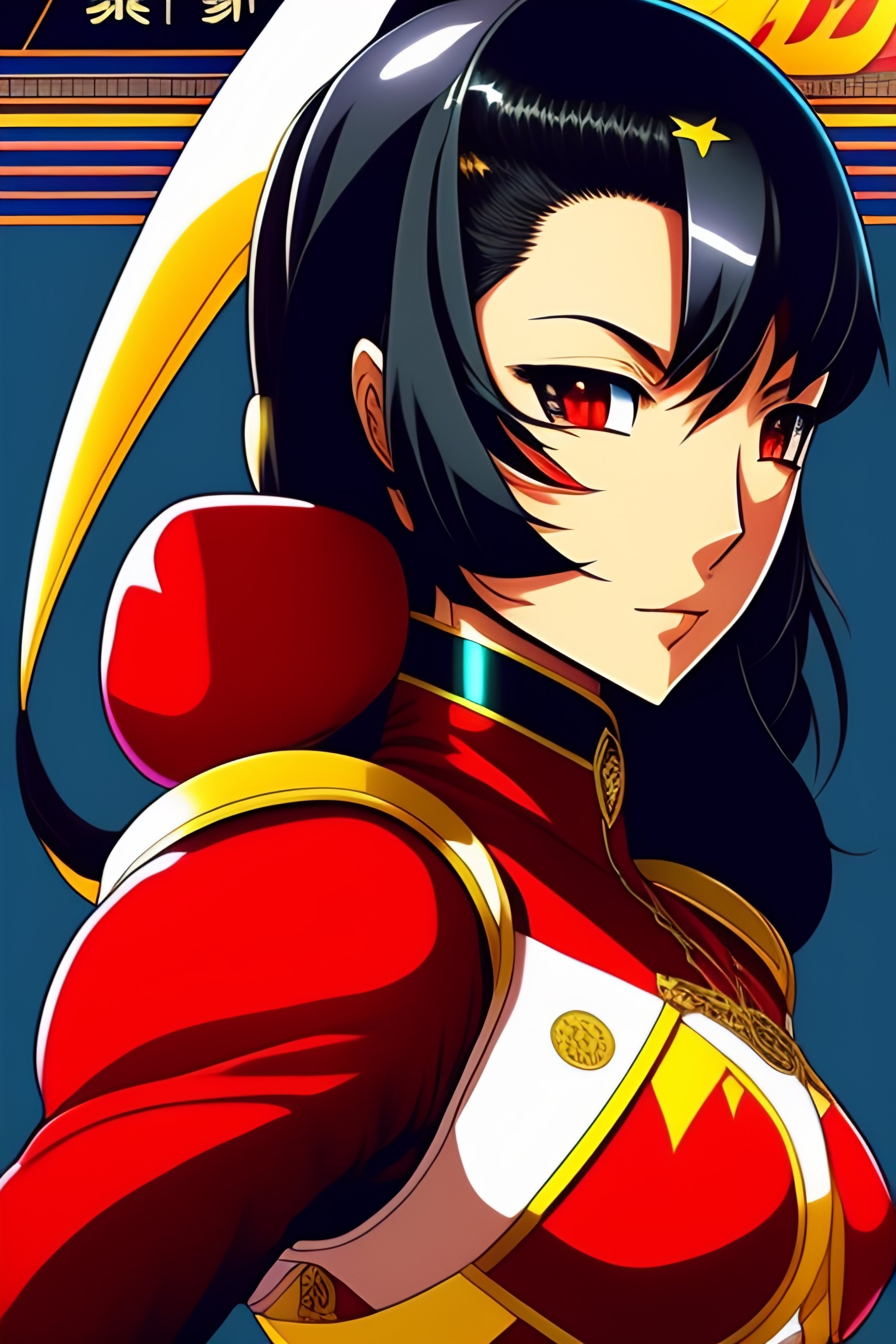 Lexica - A manga style illustration of a power rangers style vivid ...