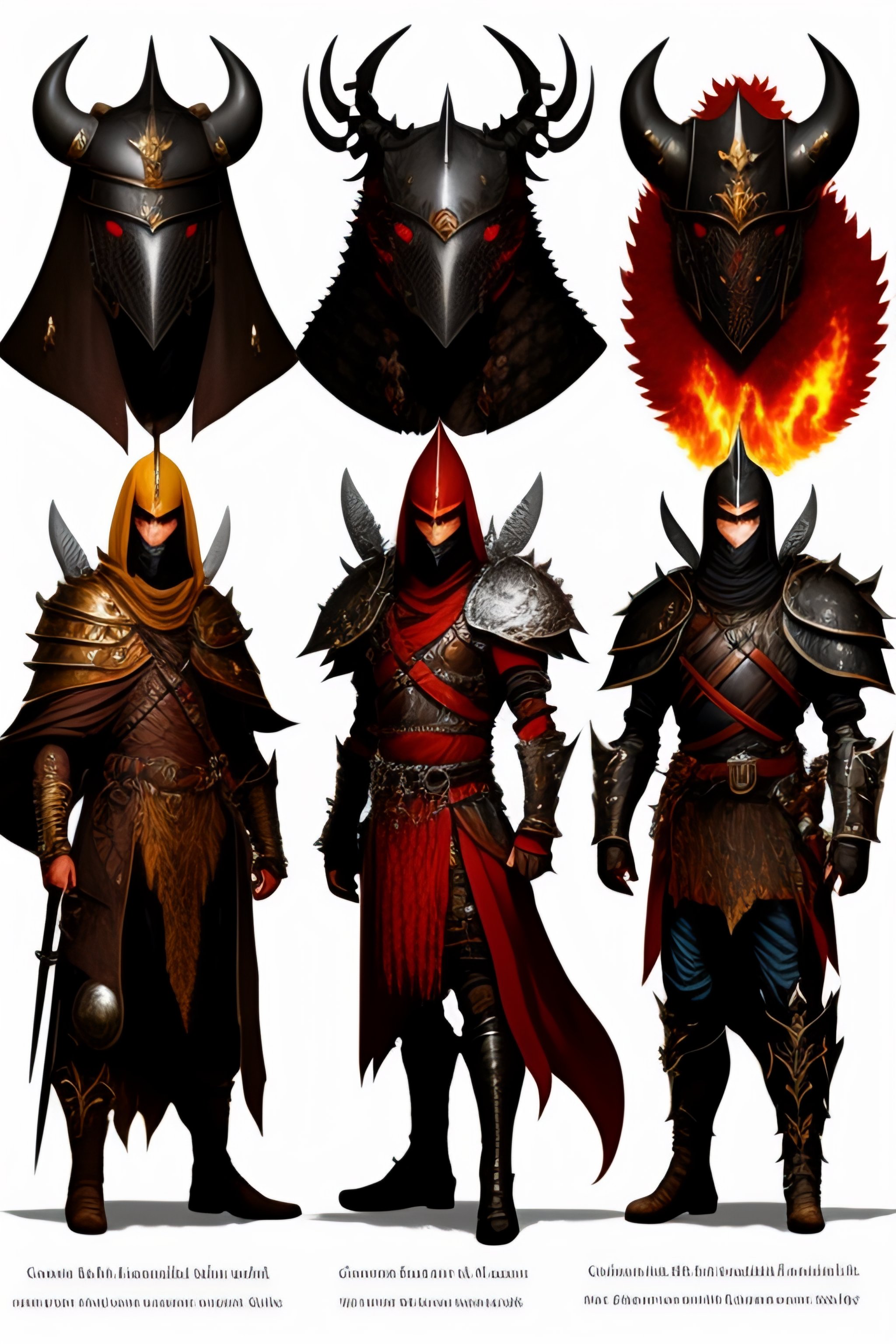 Lexica - The knights of the abyss, terrifying and imposing creatures ...