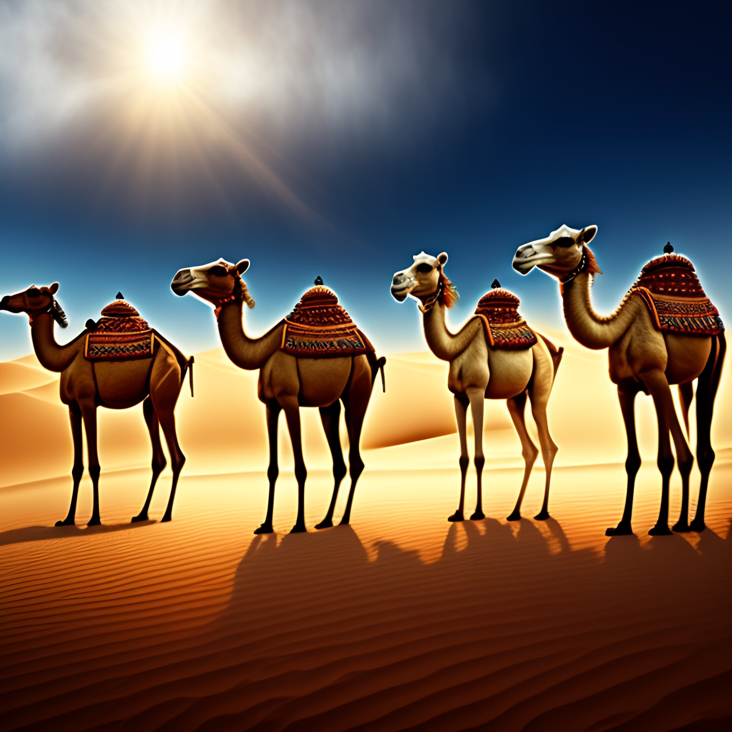 Lexica - Three camels