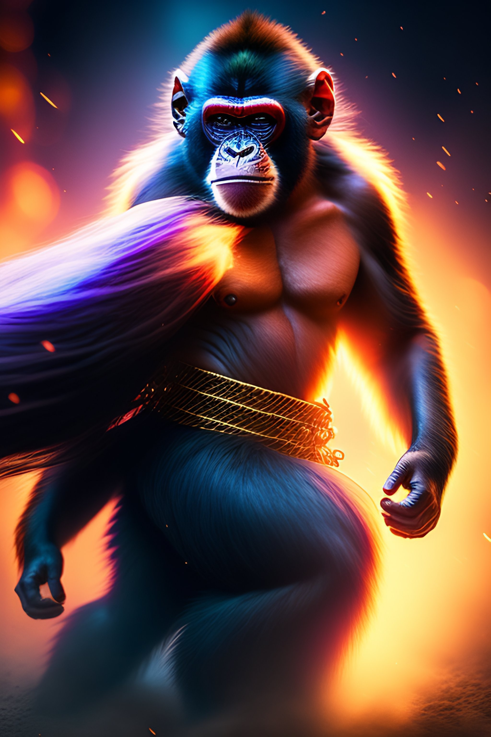 Lexica - Monkey fighting dp