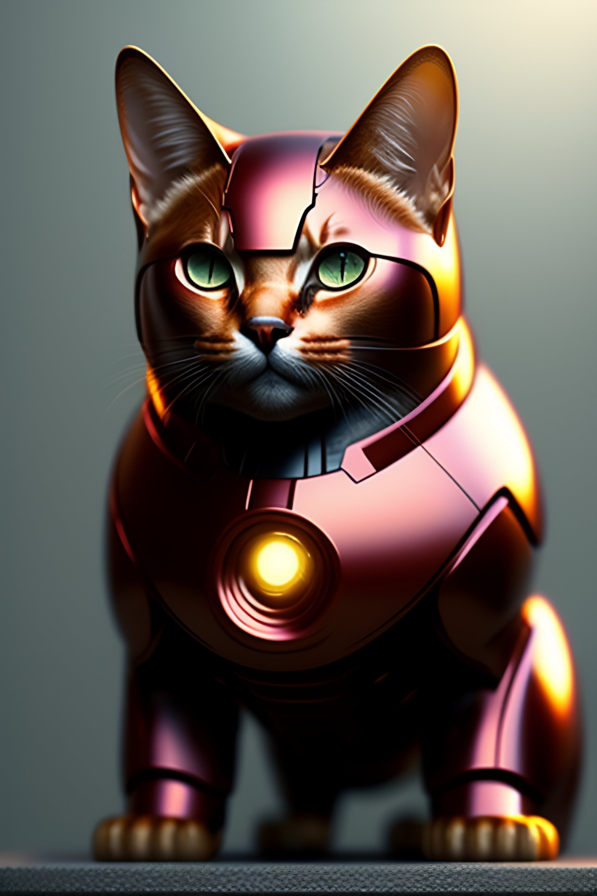 Lexica - Gato iron man