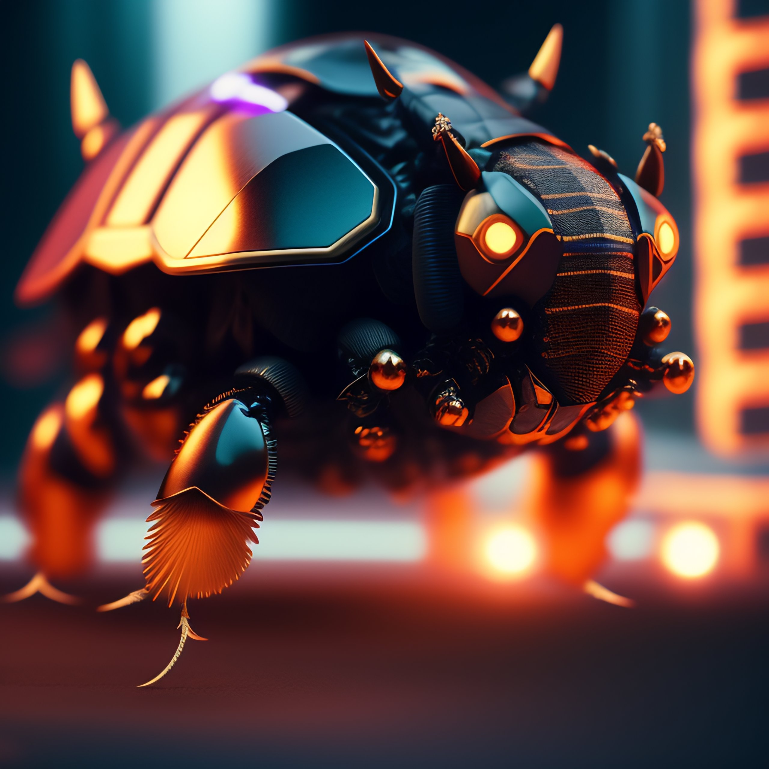 Lexica - Propeller and rhinocerosbeetle hybrid mechanical bionic ...