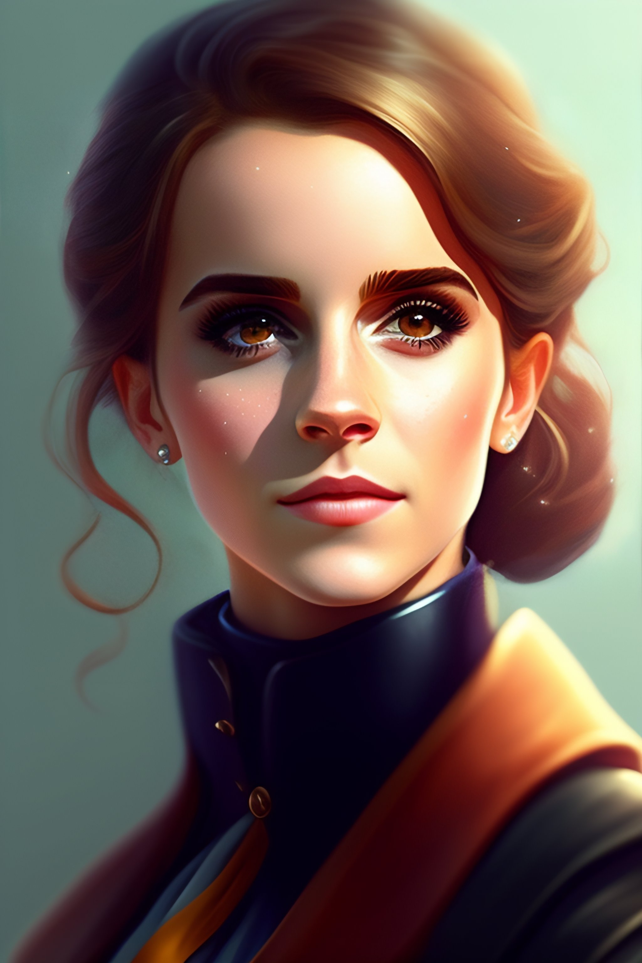 Lexica - Cute and adorable cartoon Emma Watson, fantasy, dreamlike ...