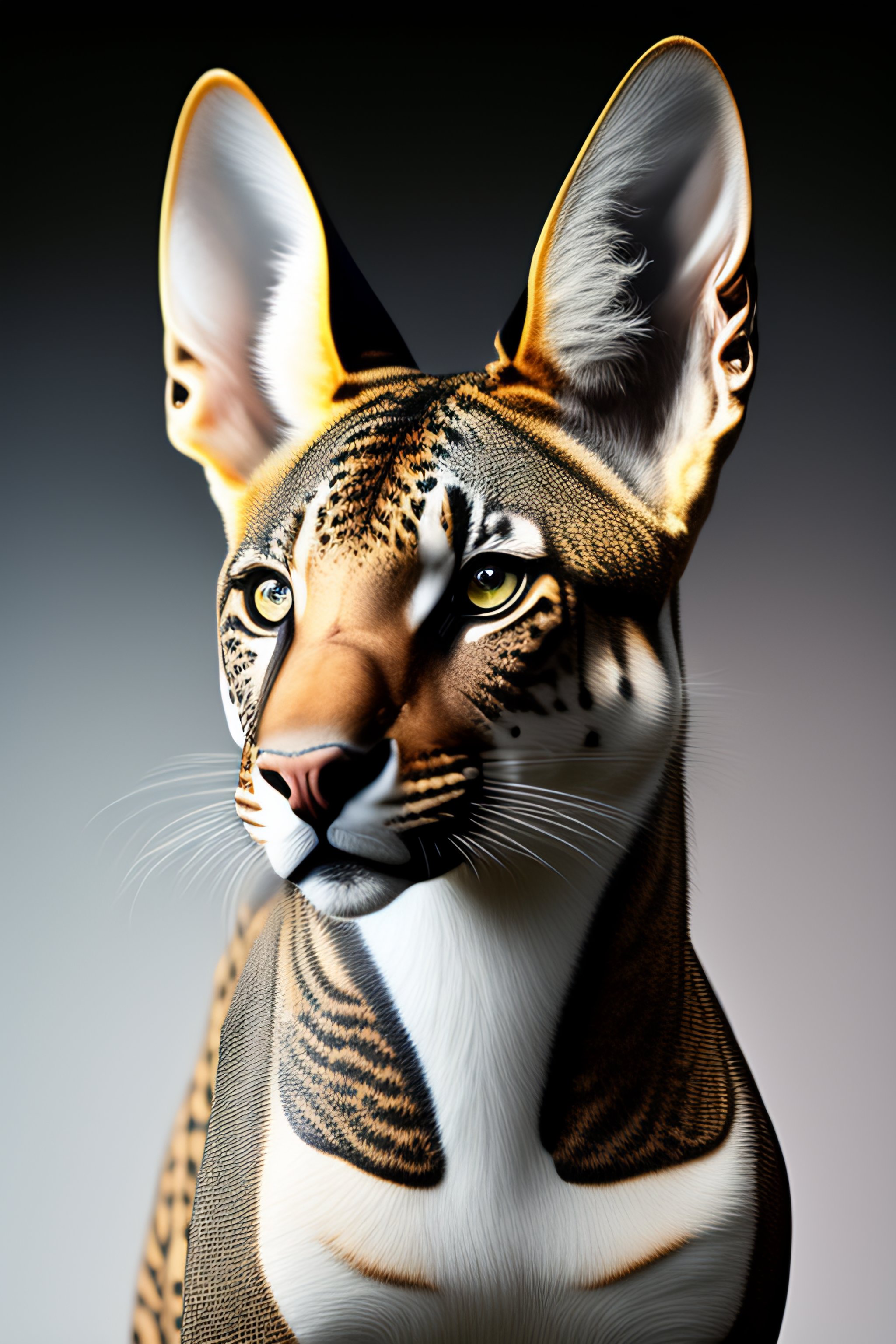 Lexica - Tattoo design of a hyper - realistic animal made with camera ...