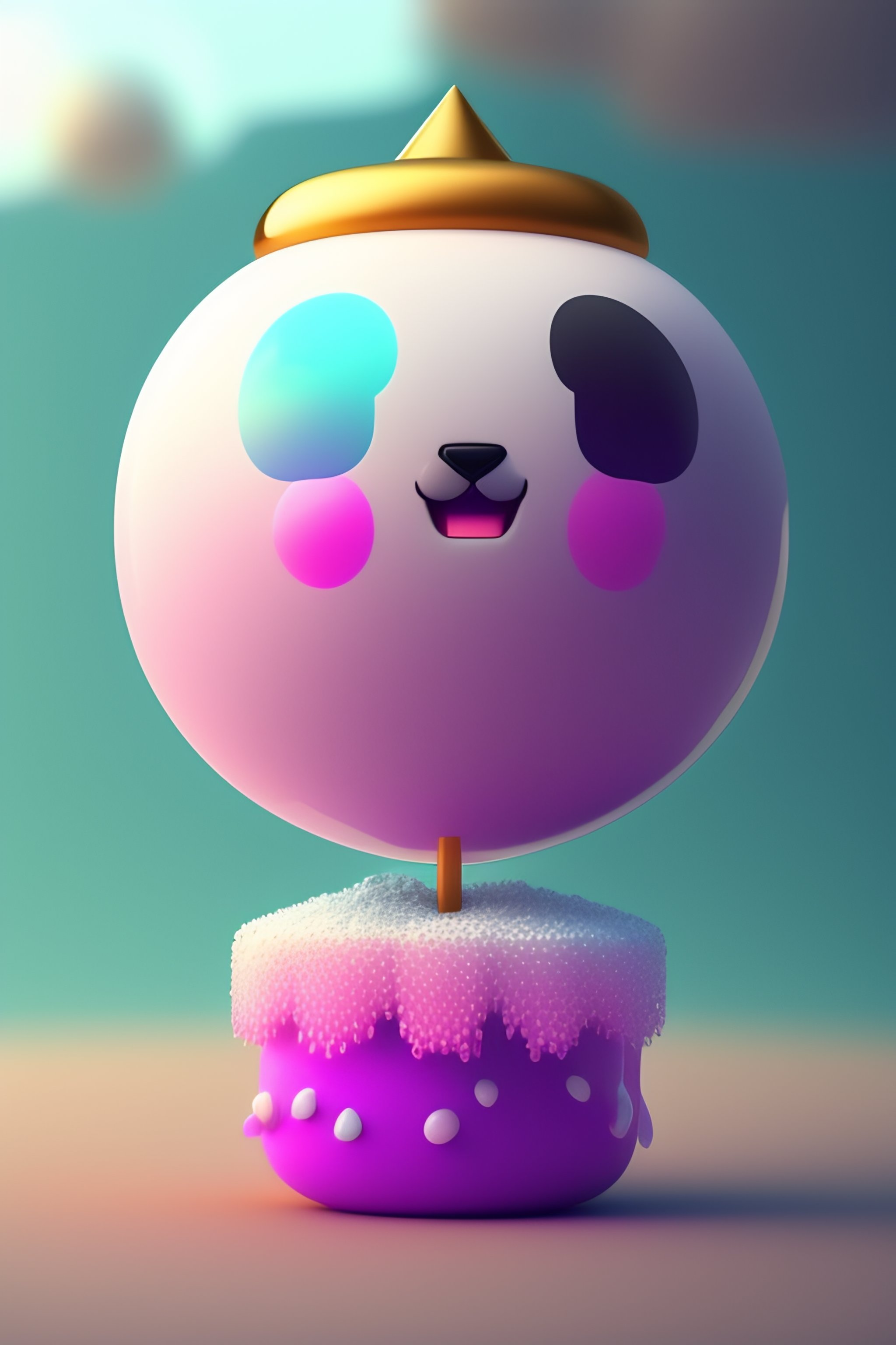 Lexica - CUTE AND ADORABLE CARTOON FLUFFY MINECRAFT, BIRTHDAY, BALLOONS ...