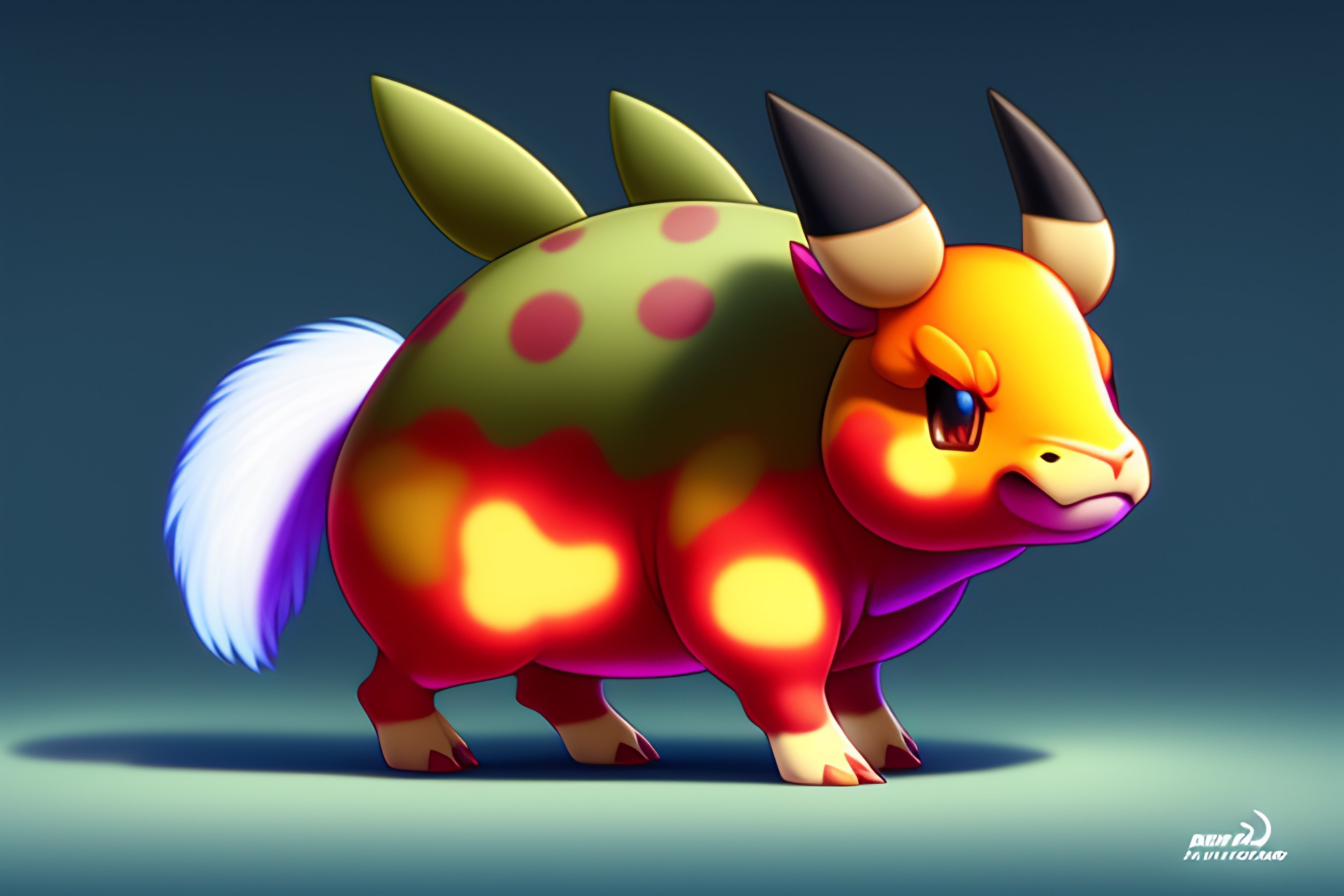 Lexica - Buffalo Bill but as a pokemon, in pokemon style