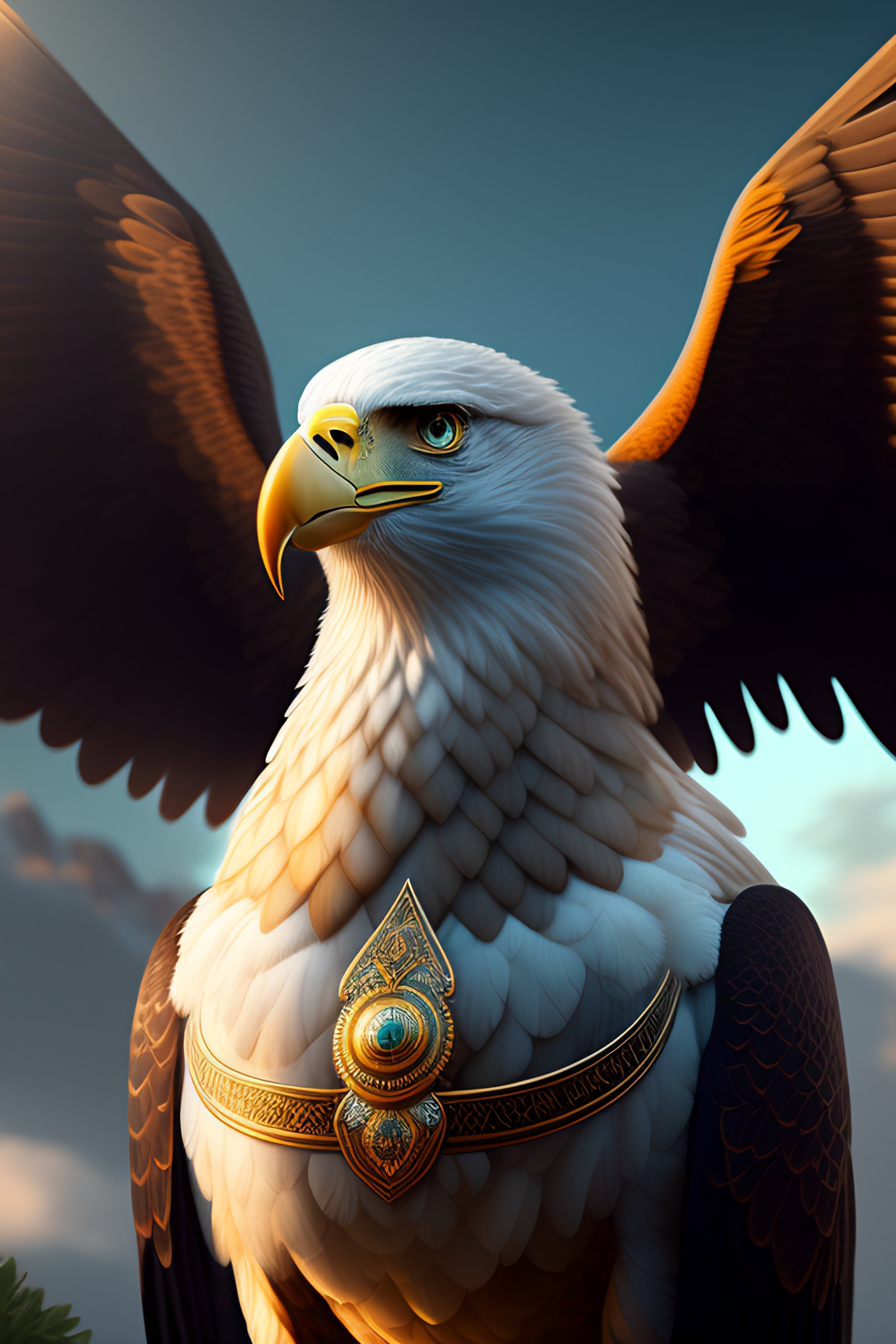 Lexica - An eagle riding a bicycle, studio lighting, quality ...