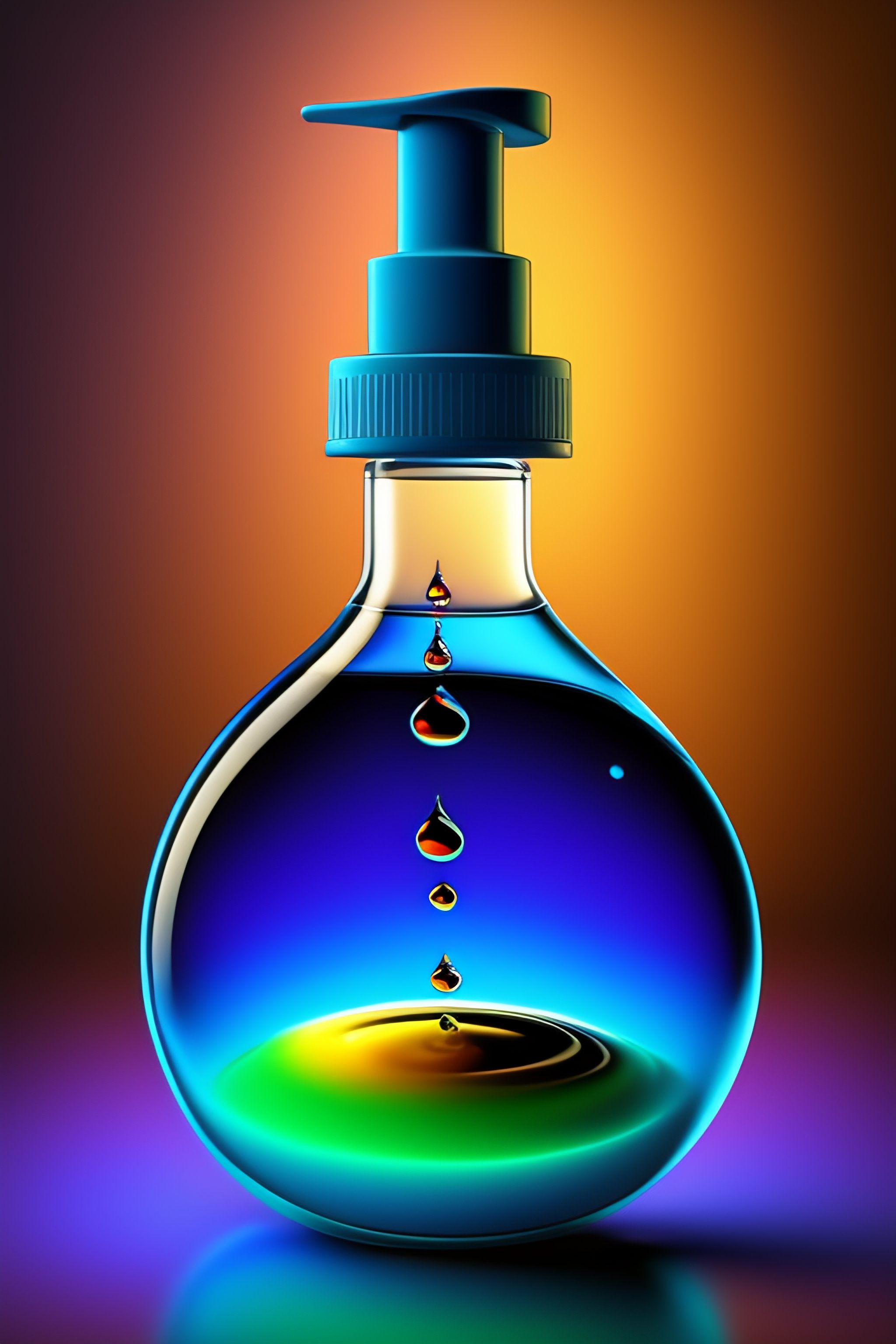 Lexica - M made of 3 drops