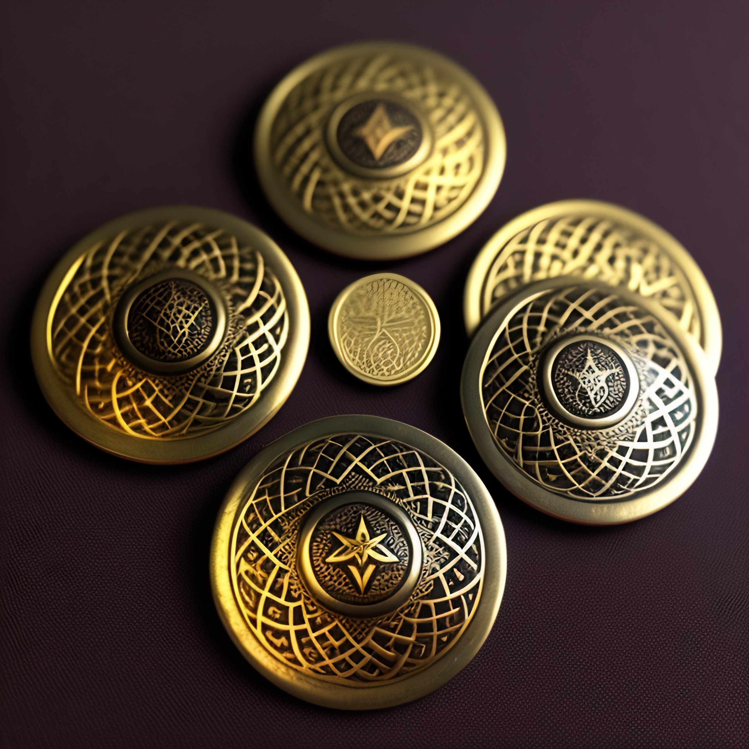 Lexica - Pentacles coins tarot Arcane Divination Esoteric Realistic ...