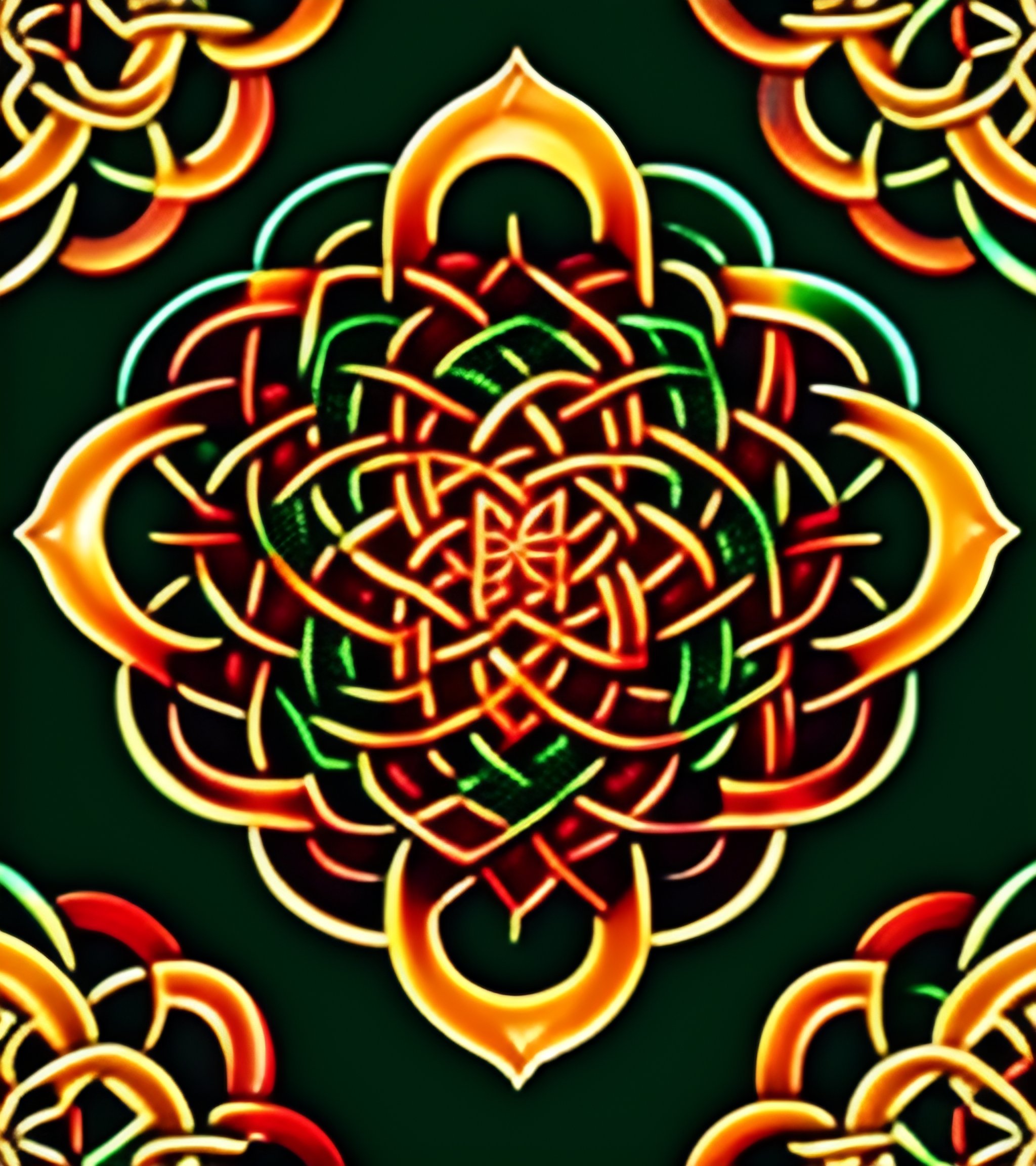 Lexica - Heart intertwined elfish, Celtic knots, symmetrical and ...