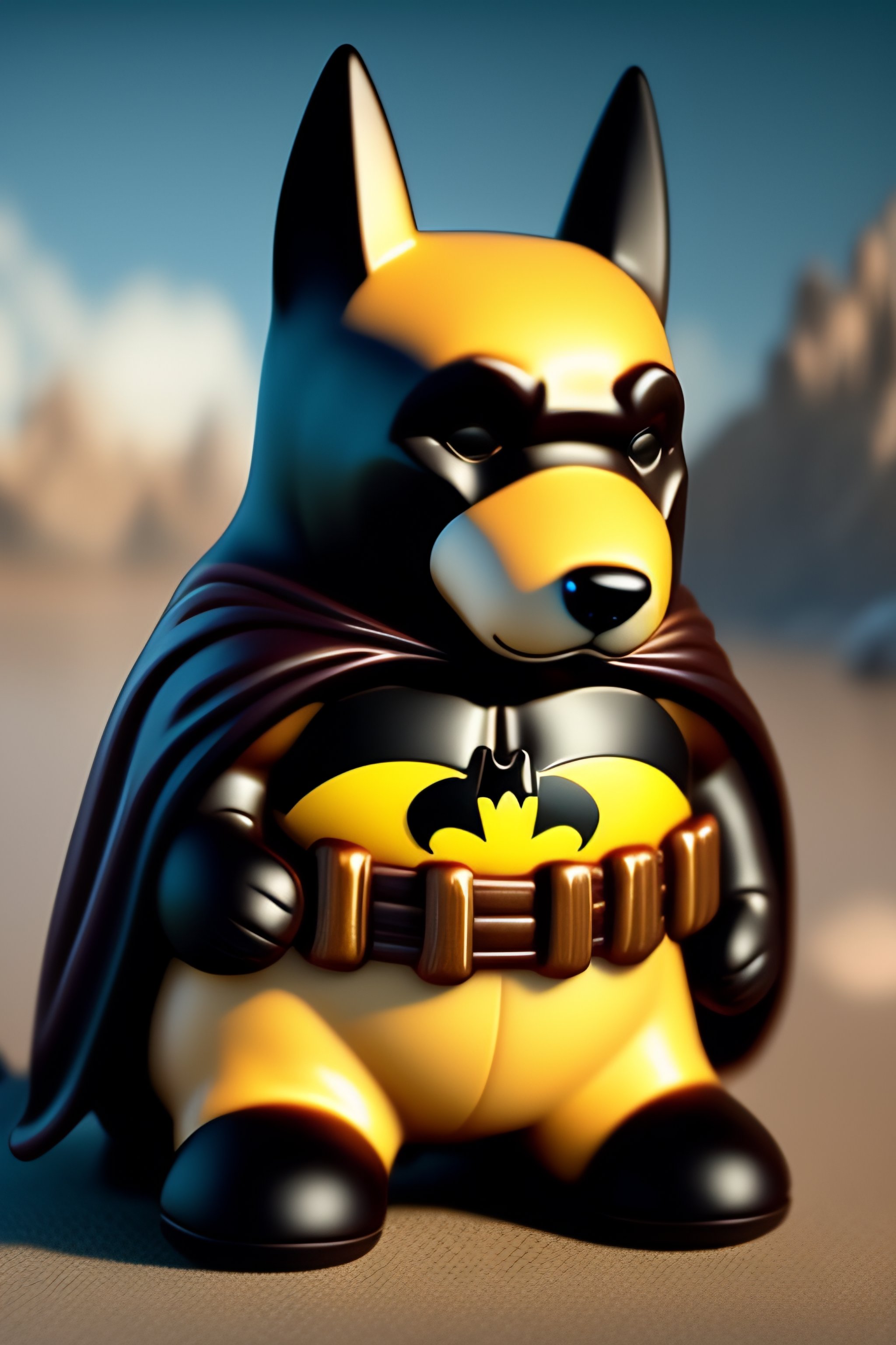 Lexica - Batman winnie poo