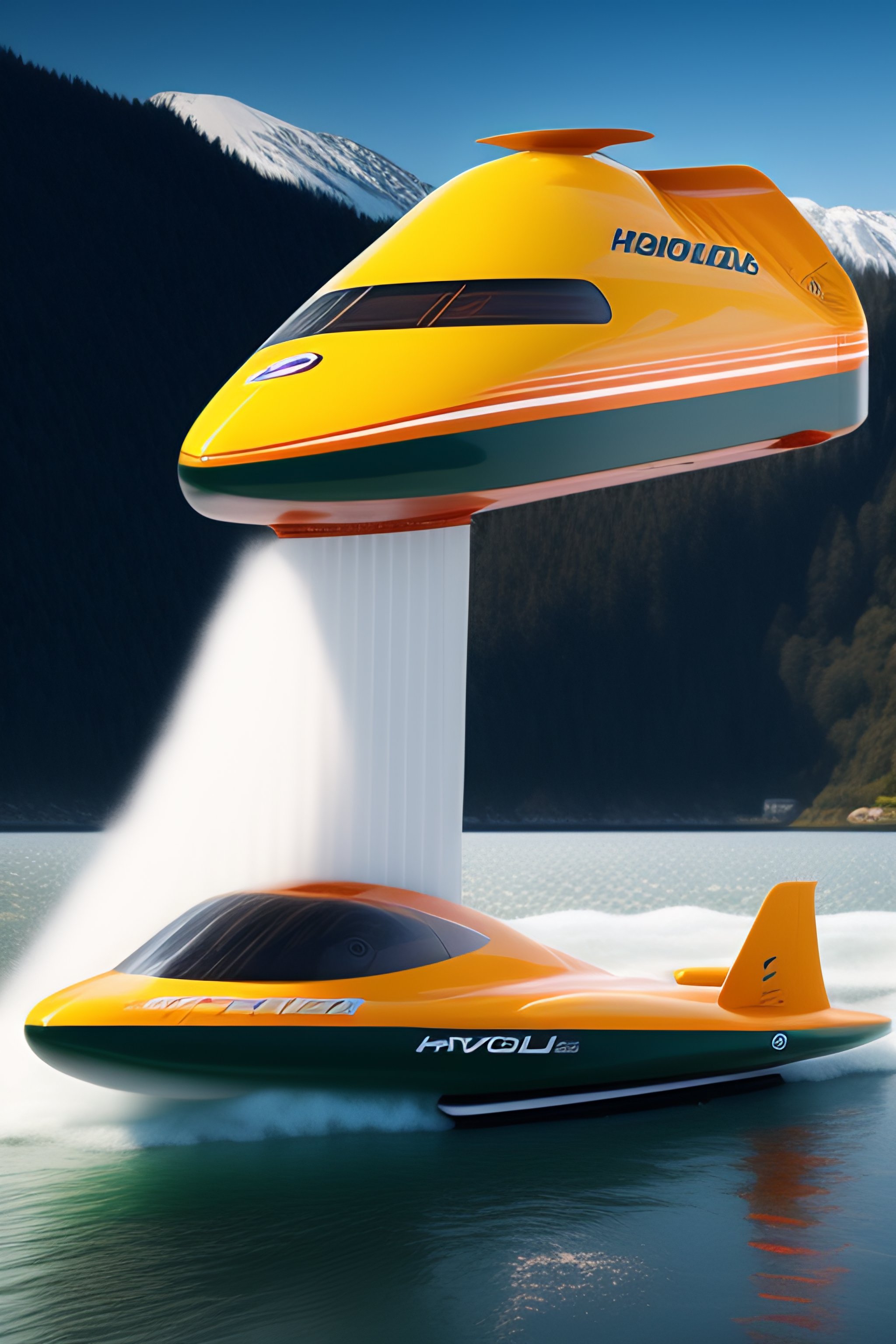 Lexica - Hydrofoil ground effect vehicle water craft wig