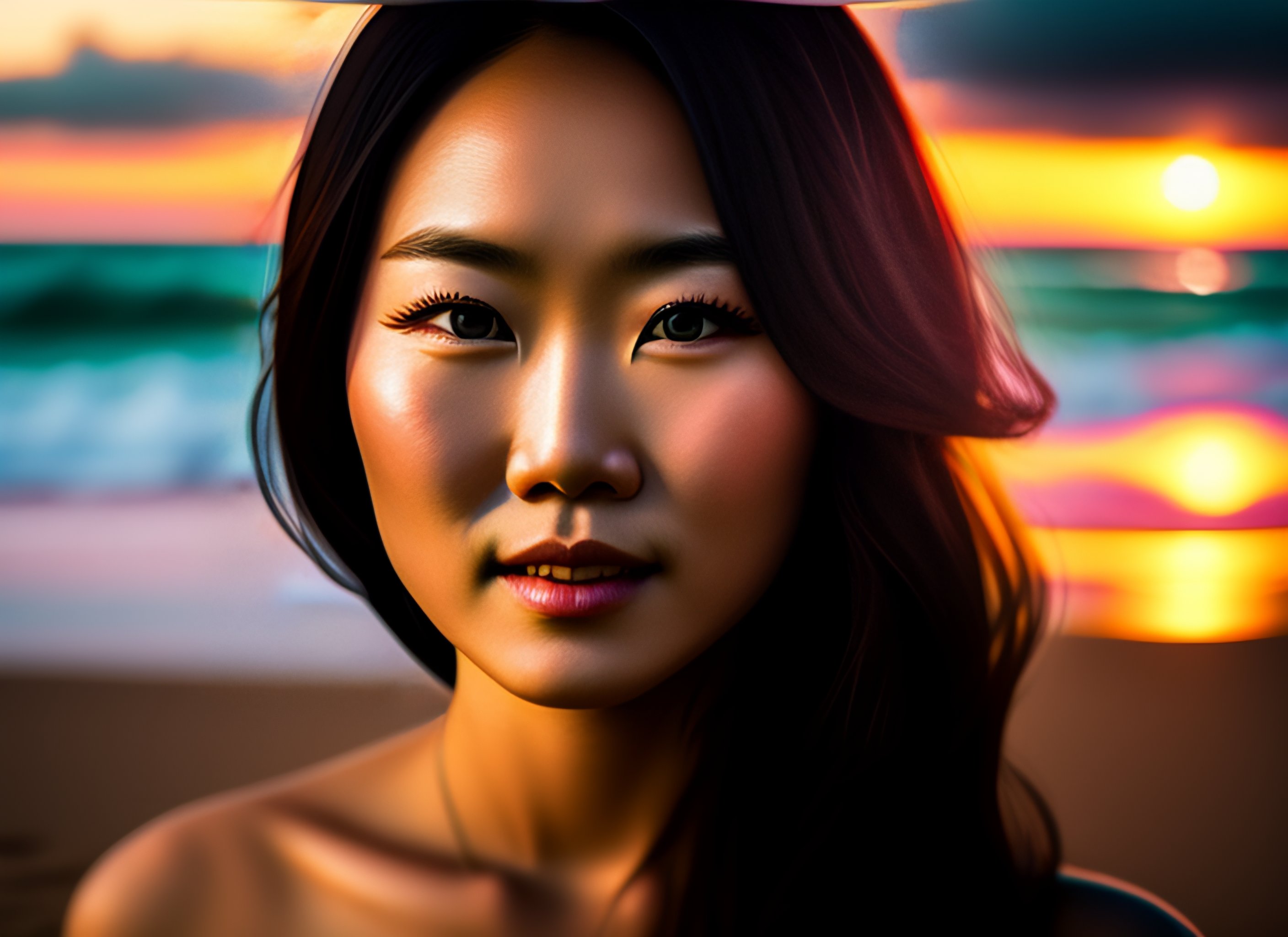 Lexica - A beautiful full body portrait of a beautiful hot Japanese girl, beautiful detailed ...