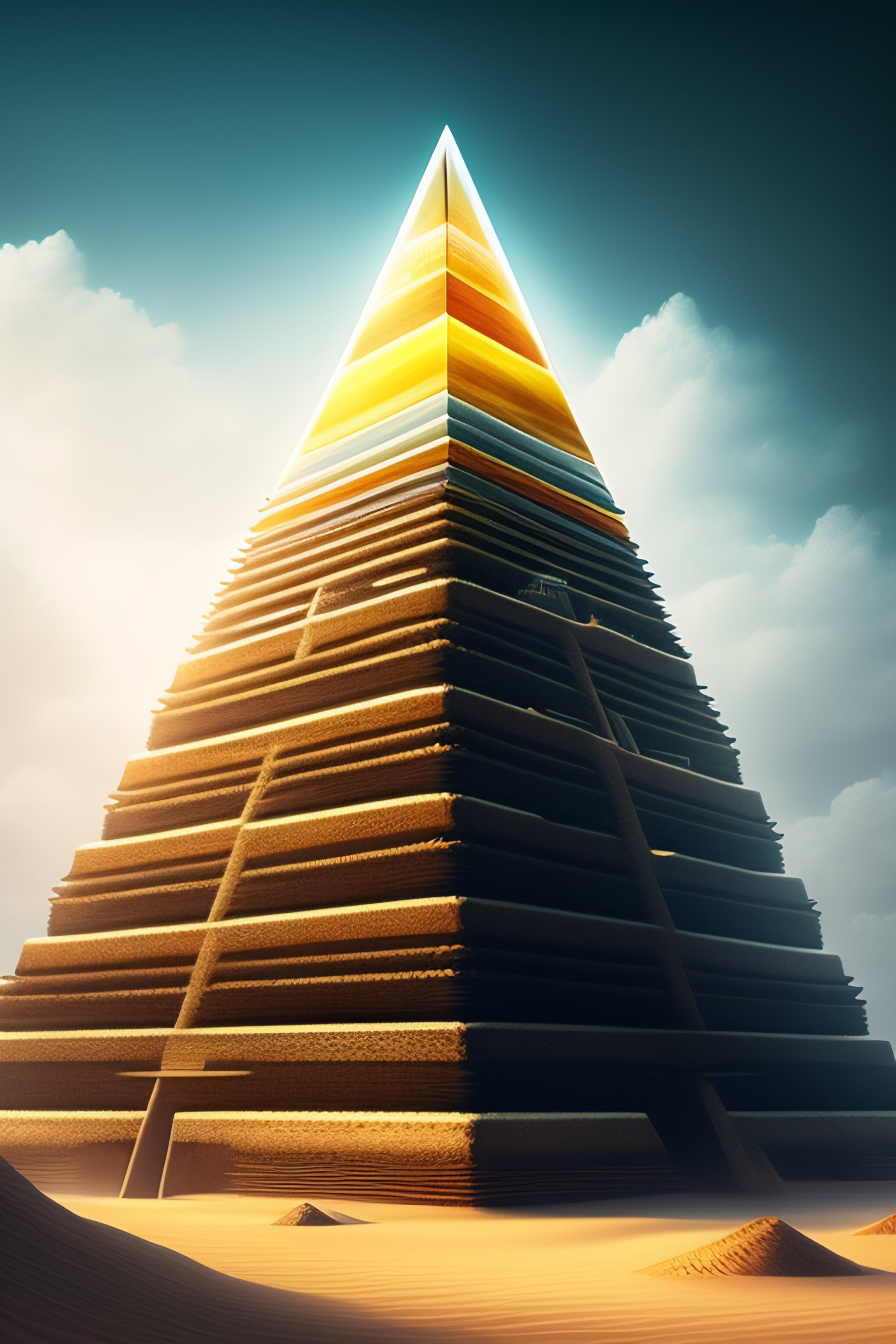 Lexica - PYRAMID IN COUNTRY, CONCEPT ART