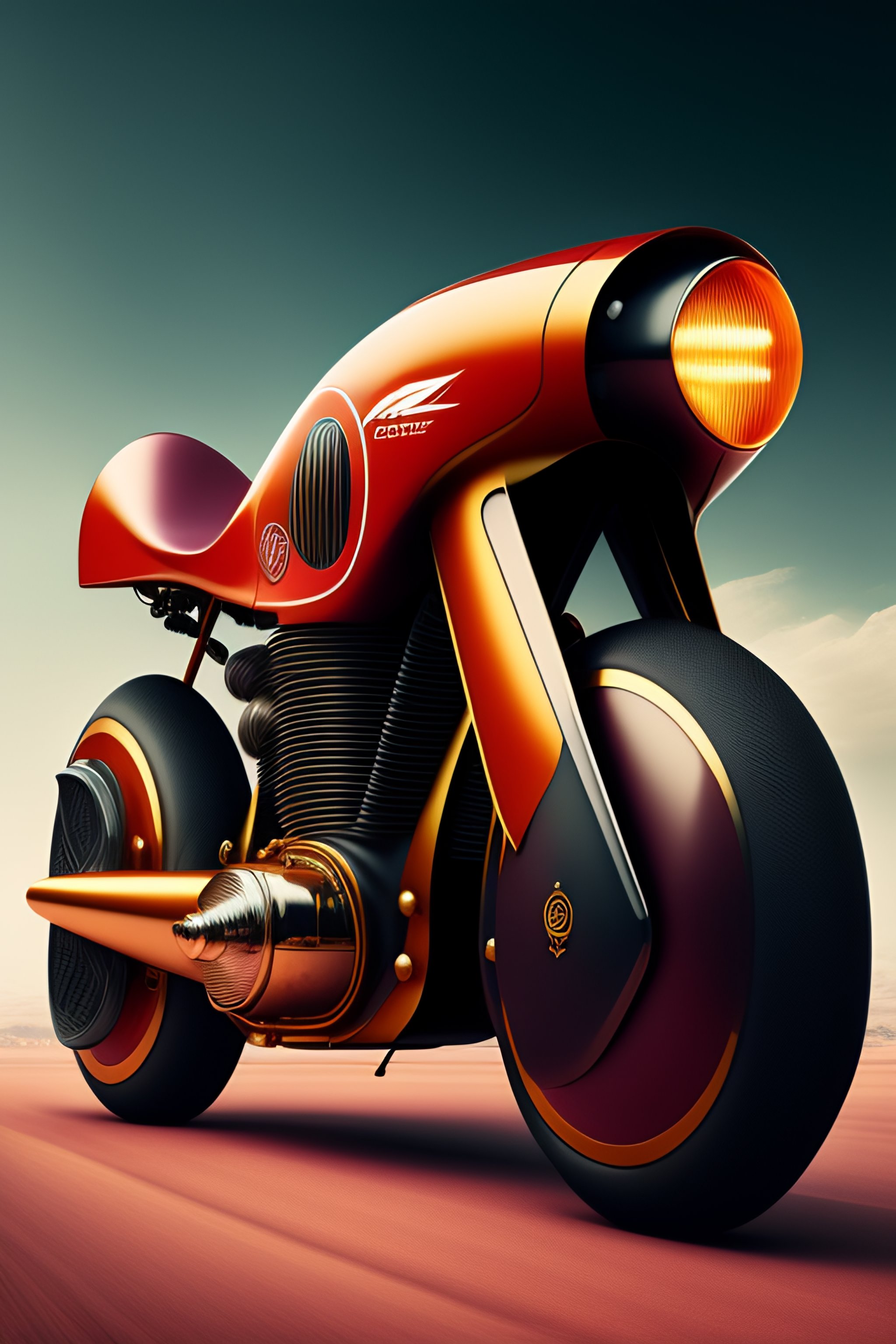 Lexica - Vintage Medium Shot 1920's poster, futuristic, leather fabric ...